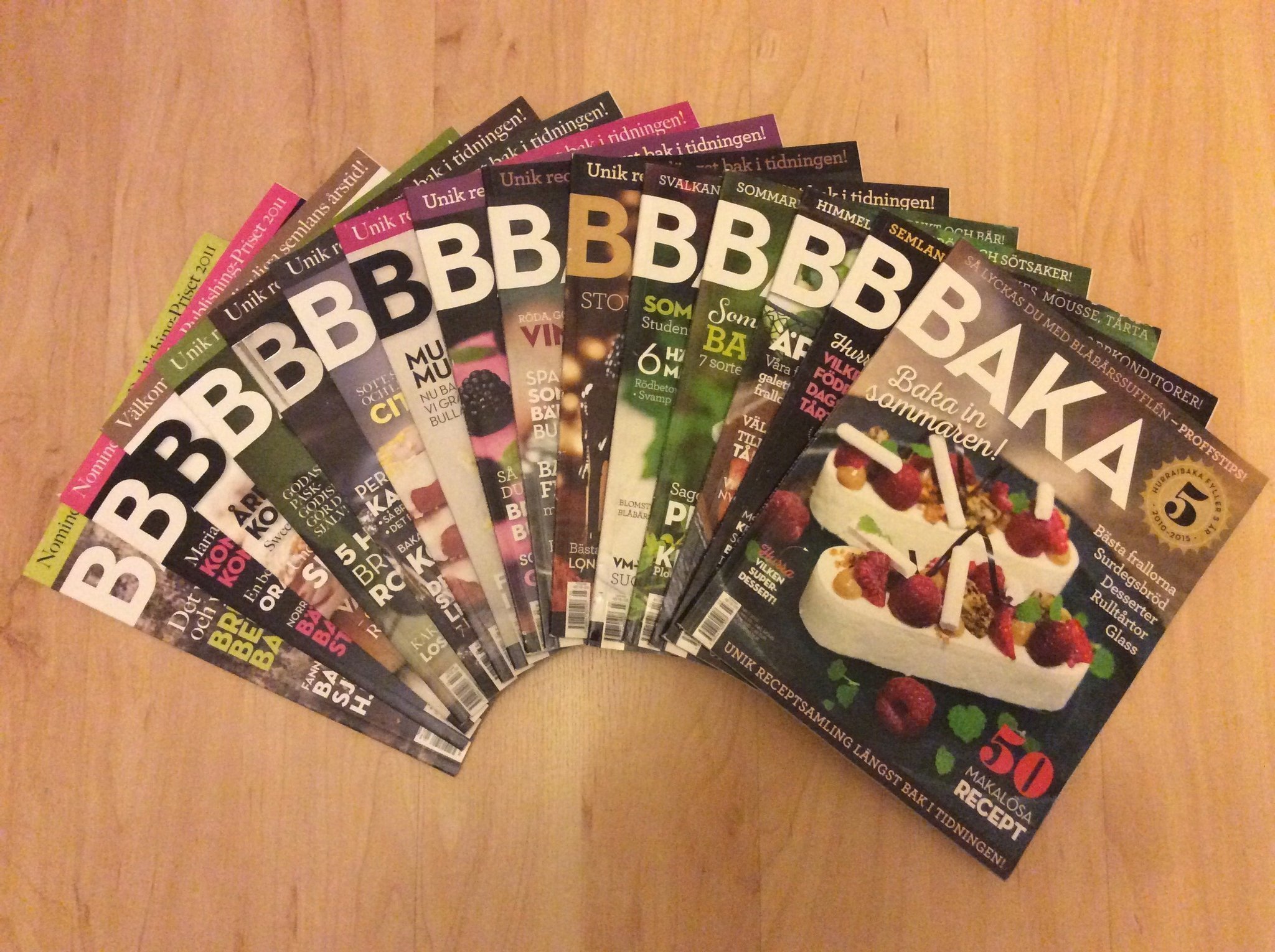 15 st superfina BAKA tidskrifter | Köp på Tradera (632652385)