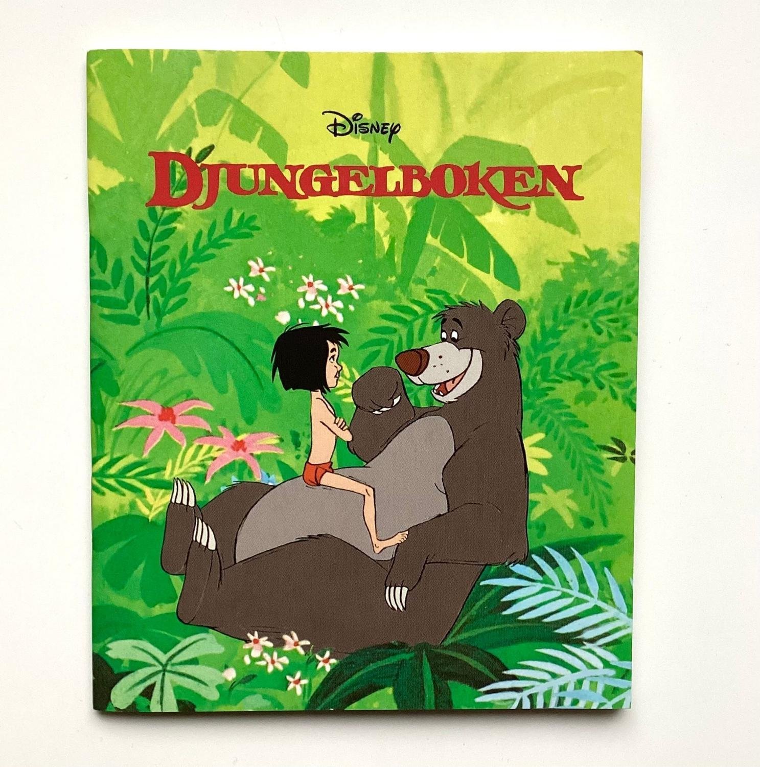 Liten bok 10x12 cm Djungelboken från Disney Kla.. | Köp på Tradera ...