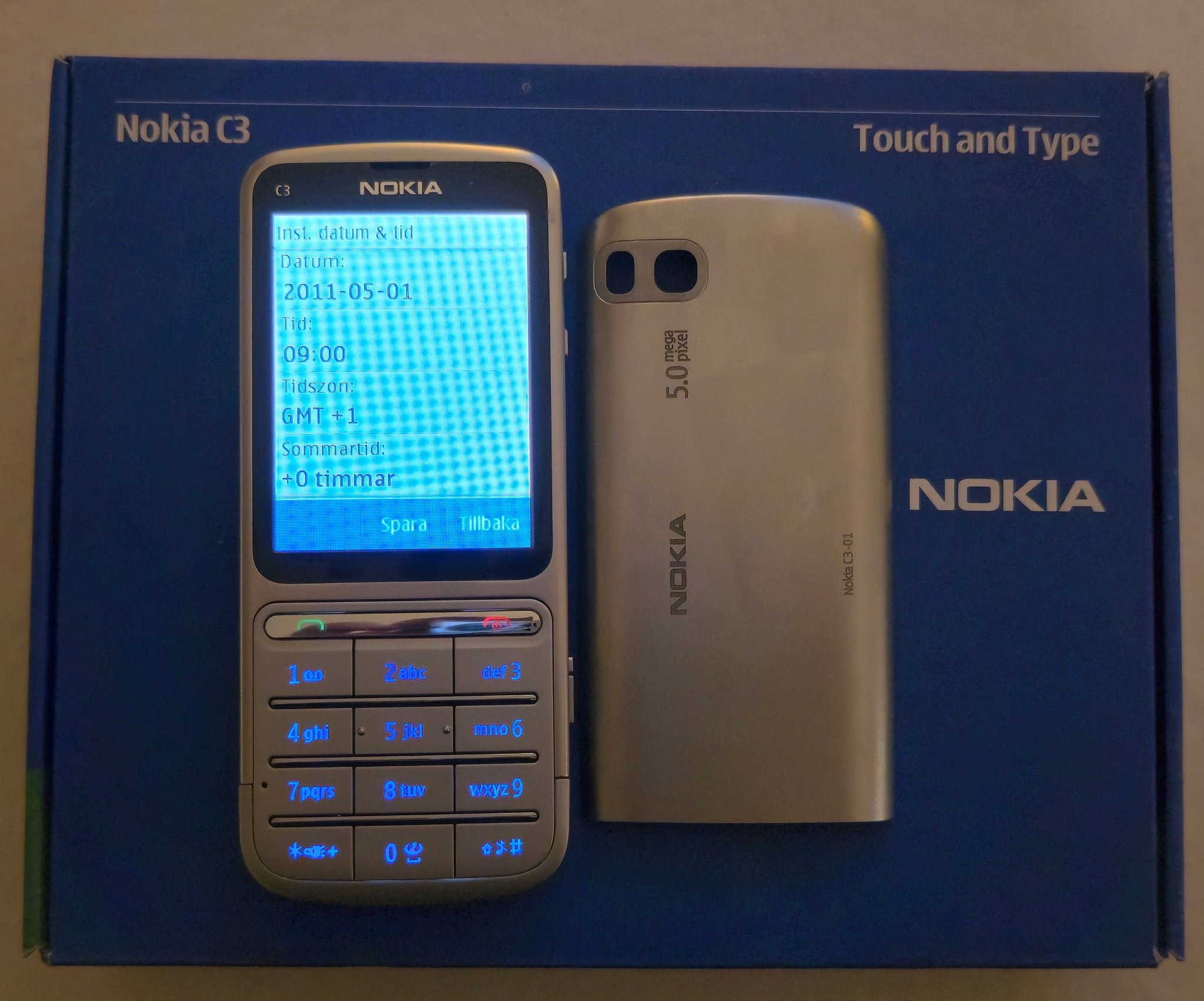 Nokia C3-01 Touch and Type | Köp på Tradera (697701997)