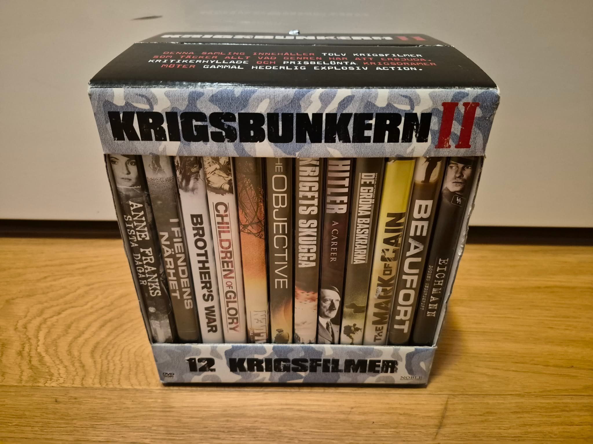 Krigsbunkern II - DVD collection box 12 Krigsfi.. | Köp på Tradera ...