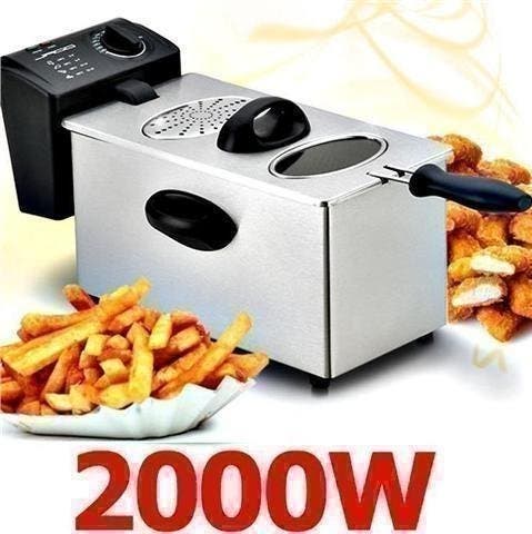 Fritös 3 liter 2000 Watt Rostfri.. | Köp från 24Home-se på Tradera ...