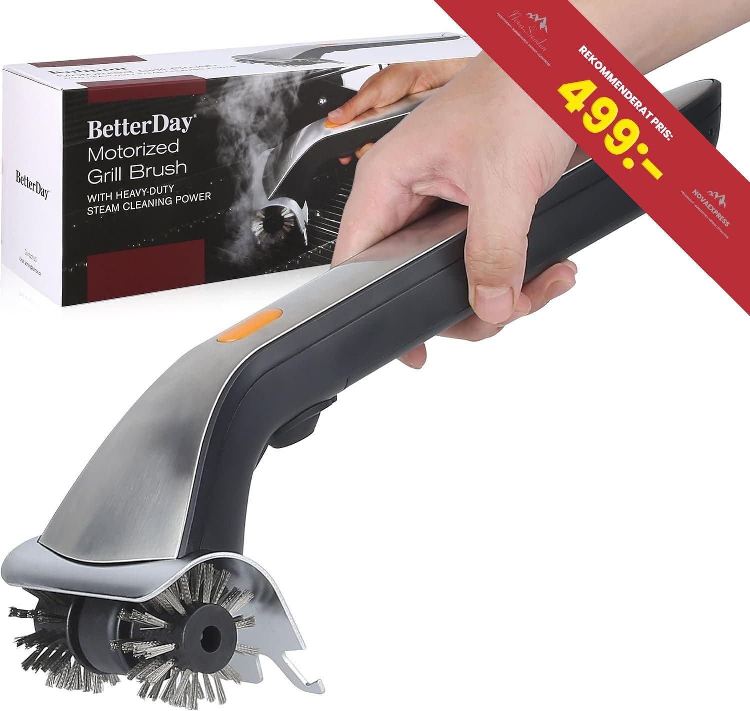 NY Elektrisk grillborste | 2000rpm | 42 cm | 30.. | Köp på Tradera ...