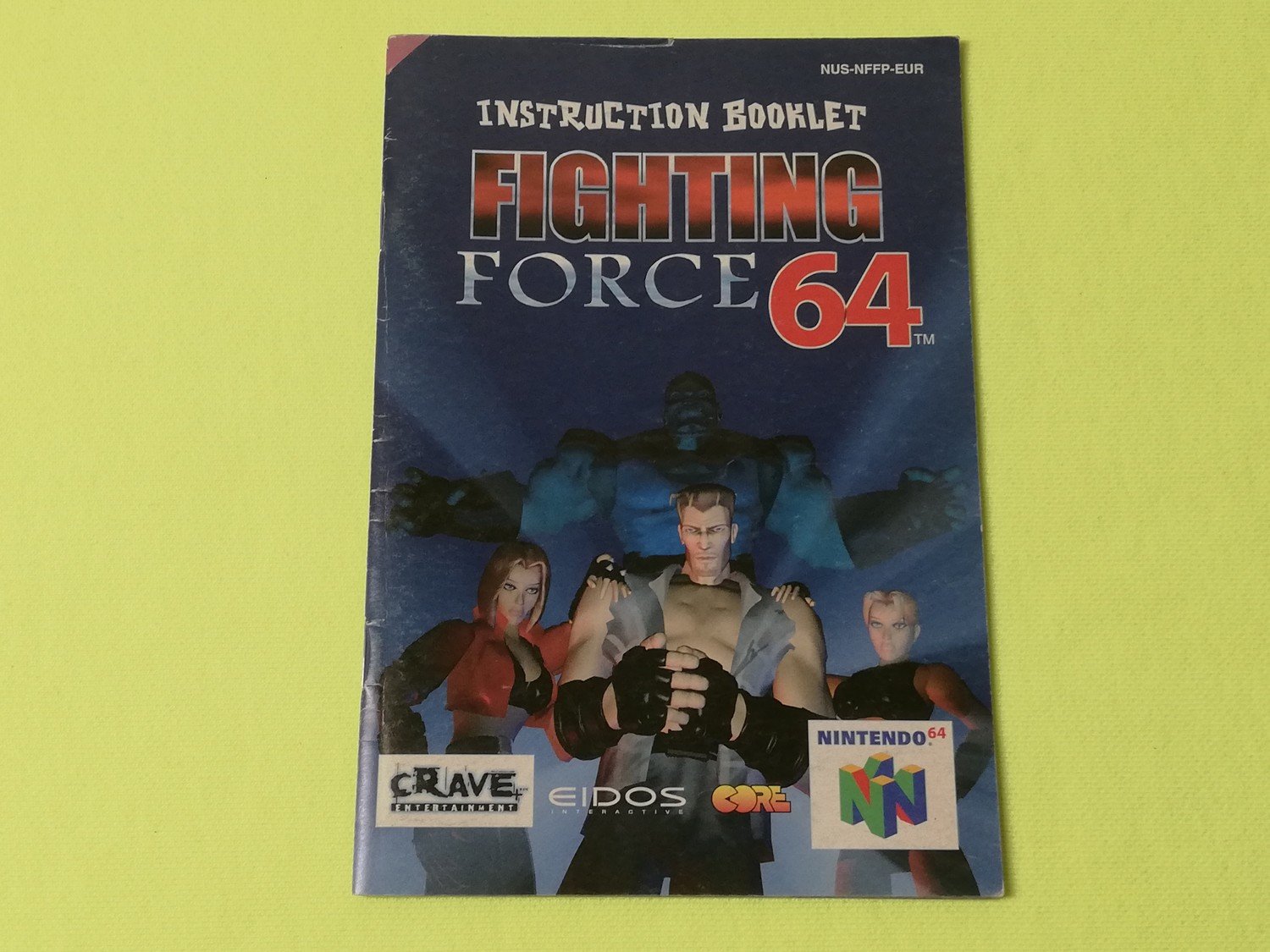Se produkter som liknar Fighting Force 64 Manual Inst.. på Tradera ...