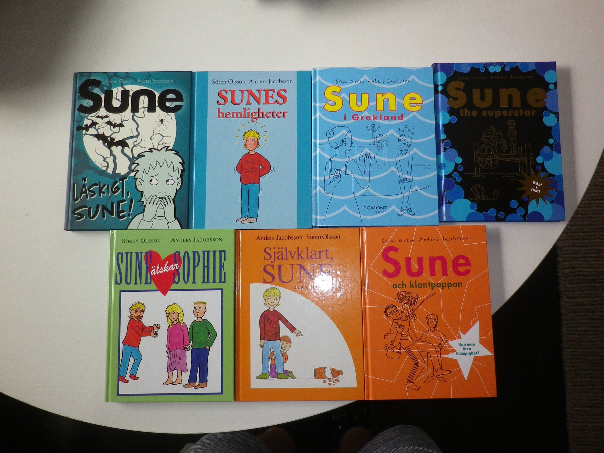 Se produkter som liknar Sune x 7 - Sören Olsson och A.. på Tradera ...