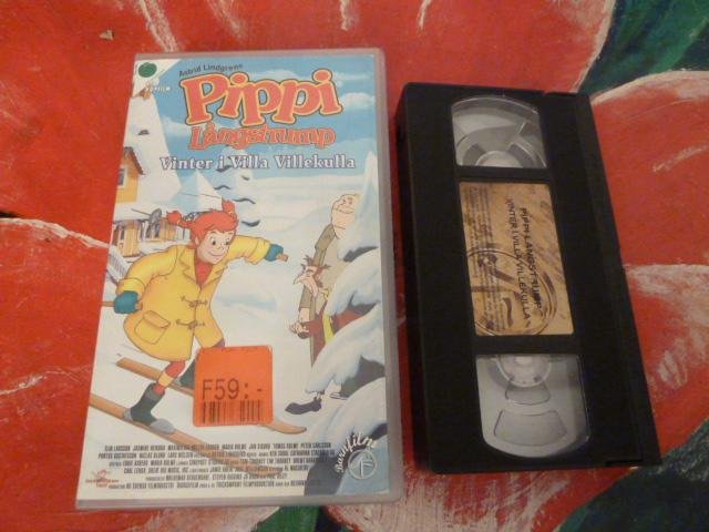 VHS, PIPPI, VINTER I VILLA VI.. | Köp från keepeer14488 på Tradera ...