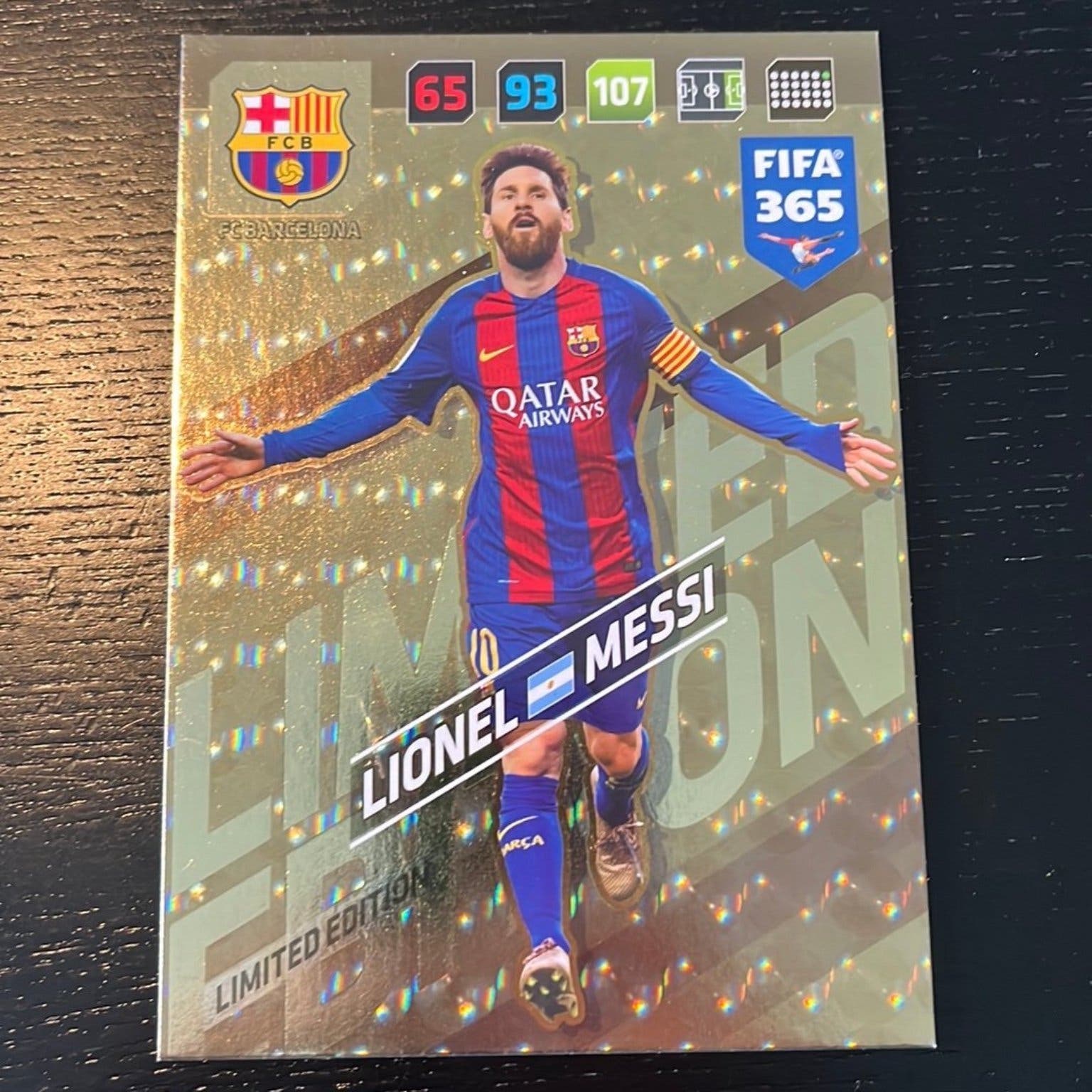 Lionel Messi Limited Edition Big Card | Köp på Tradera (654908667)