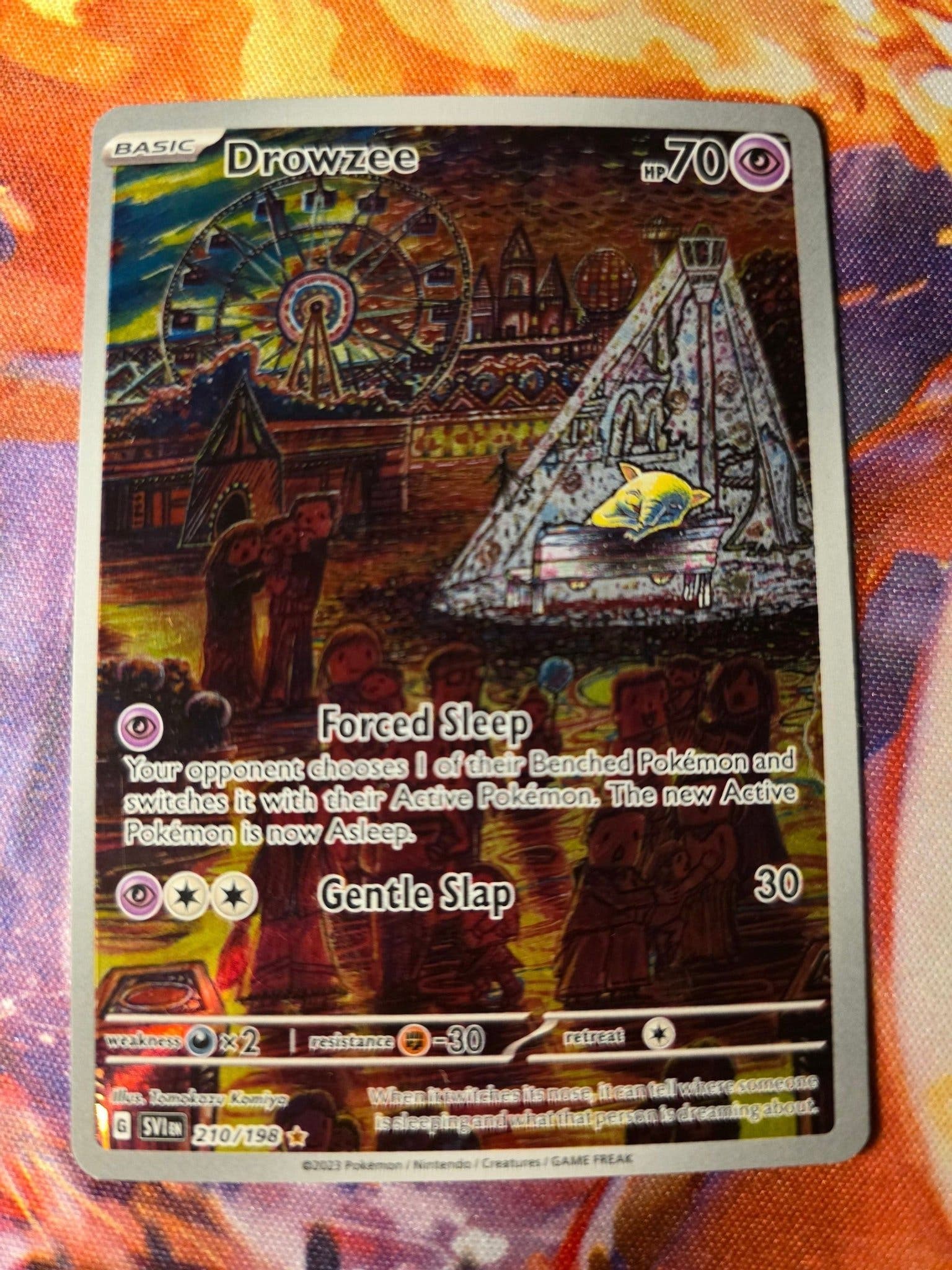 Drowzee - Scarlet & Violet - Illustration Rare | Köp på Tradera (682327358)