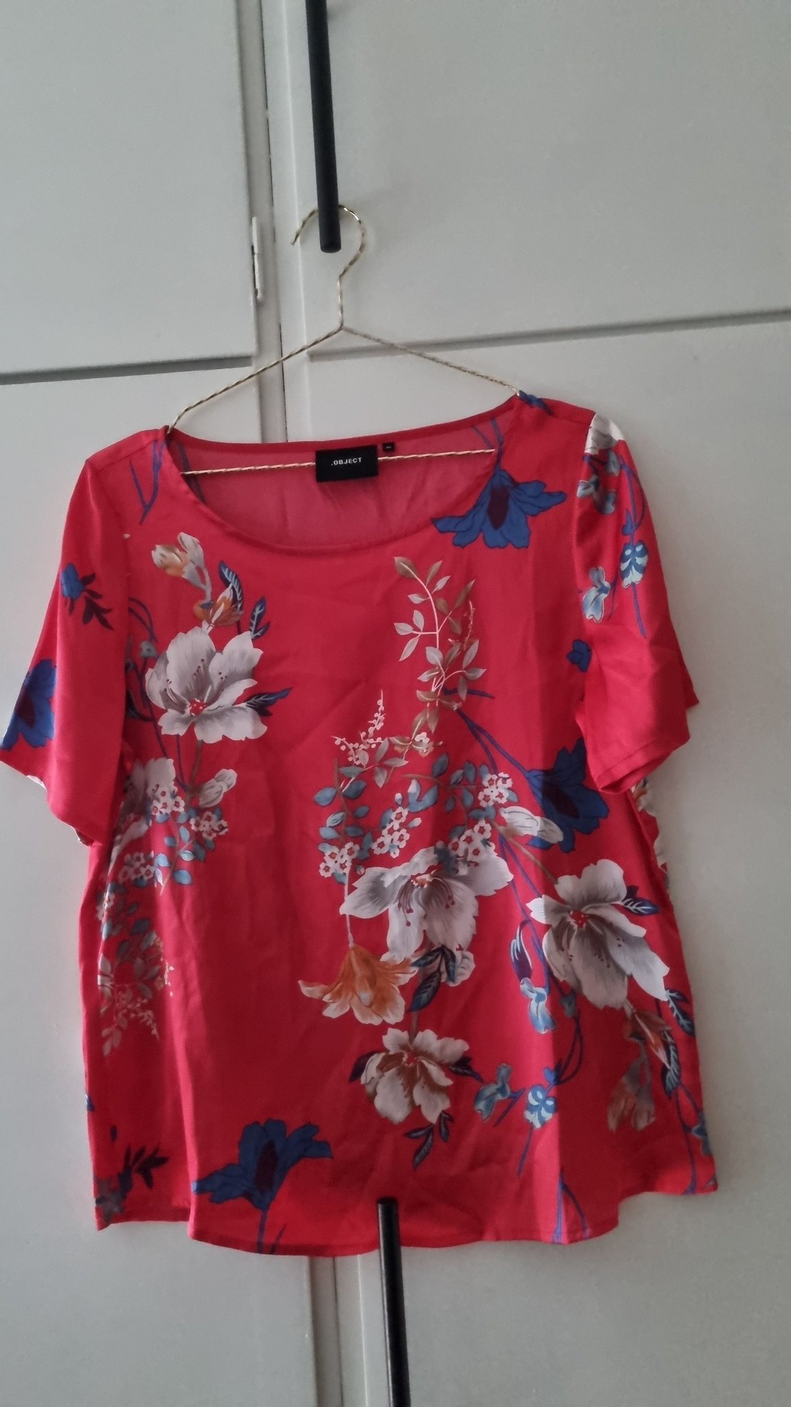 Object röd blus, storlek 40, oanvänd | Köp på Tradera (708068526)