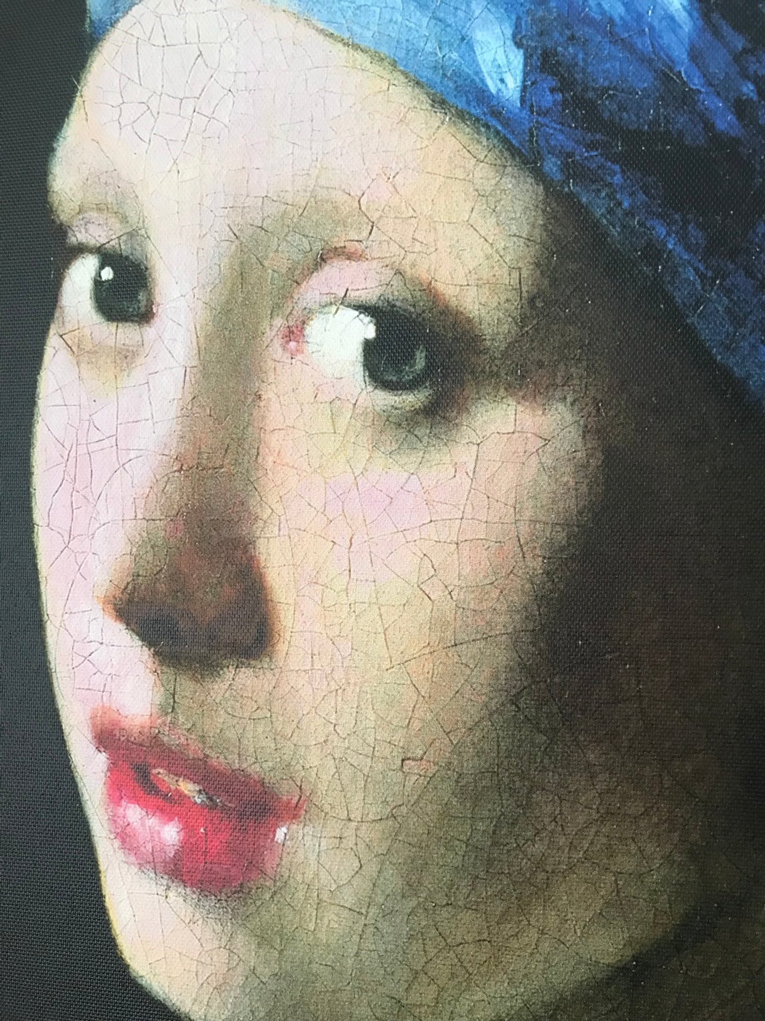 Se produkter som liknar Canvas tavla flicka med pärlö.. på Tradera ...