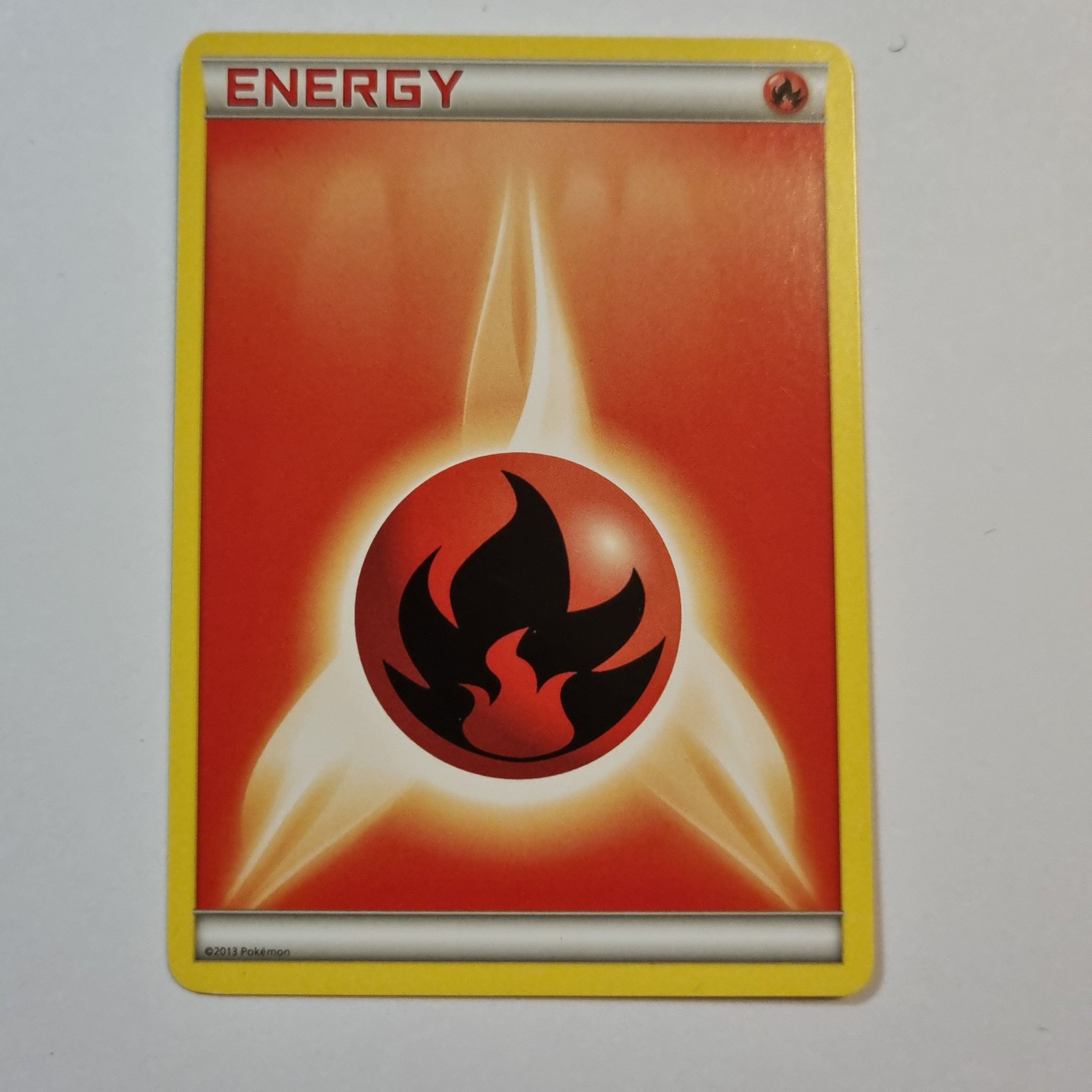 Pokémon - Fire Energy Card pokemonkort | Köp på Tradera (707556264)
