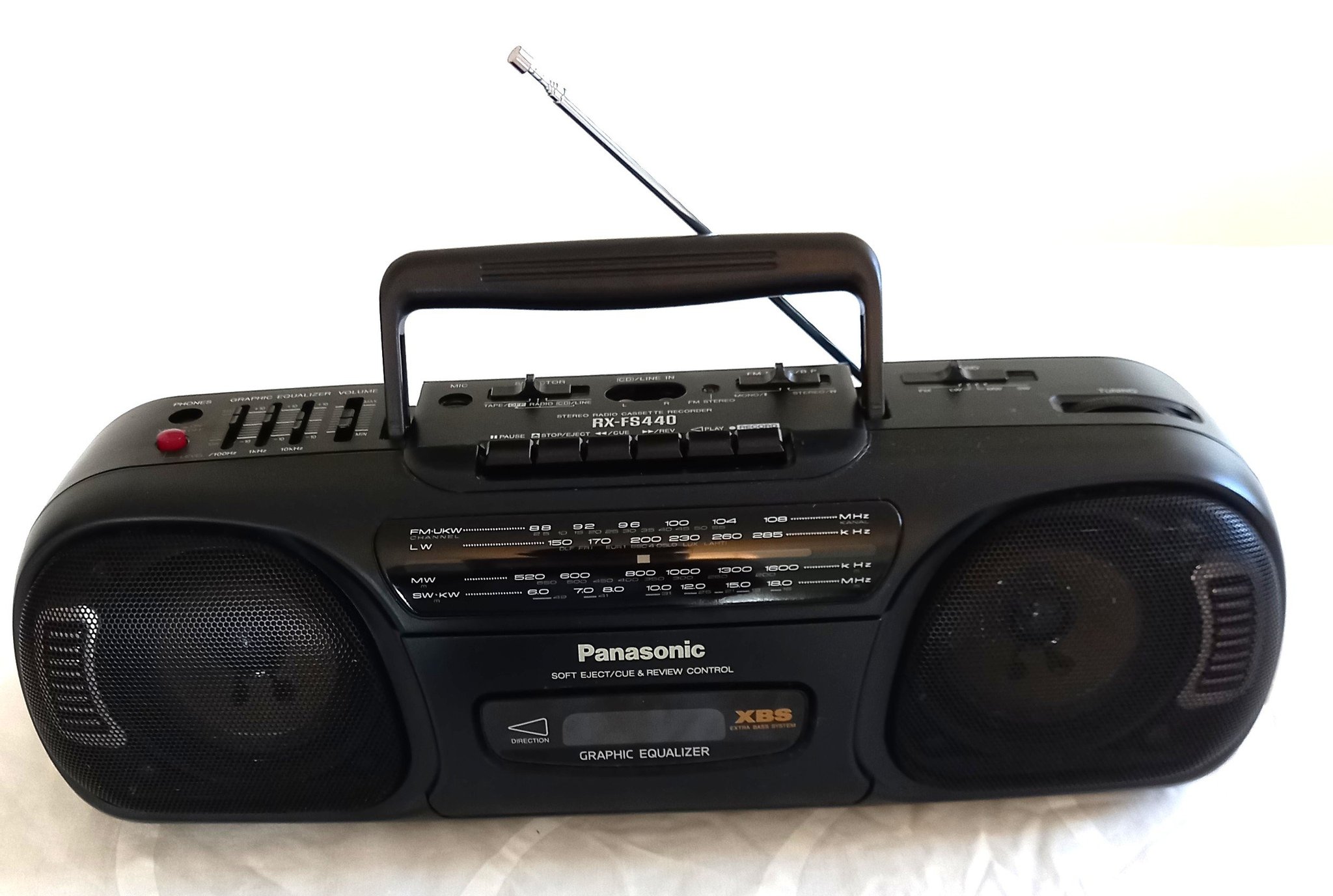 Panasonic RX-FS440 Stereo Radio Kassettbandspel.. | Köp på Tradera ...