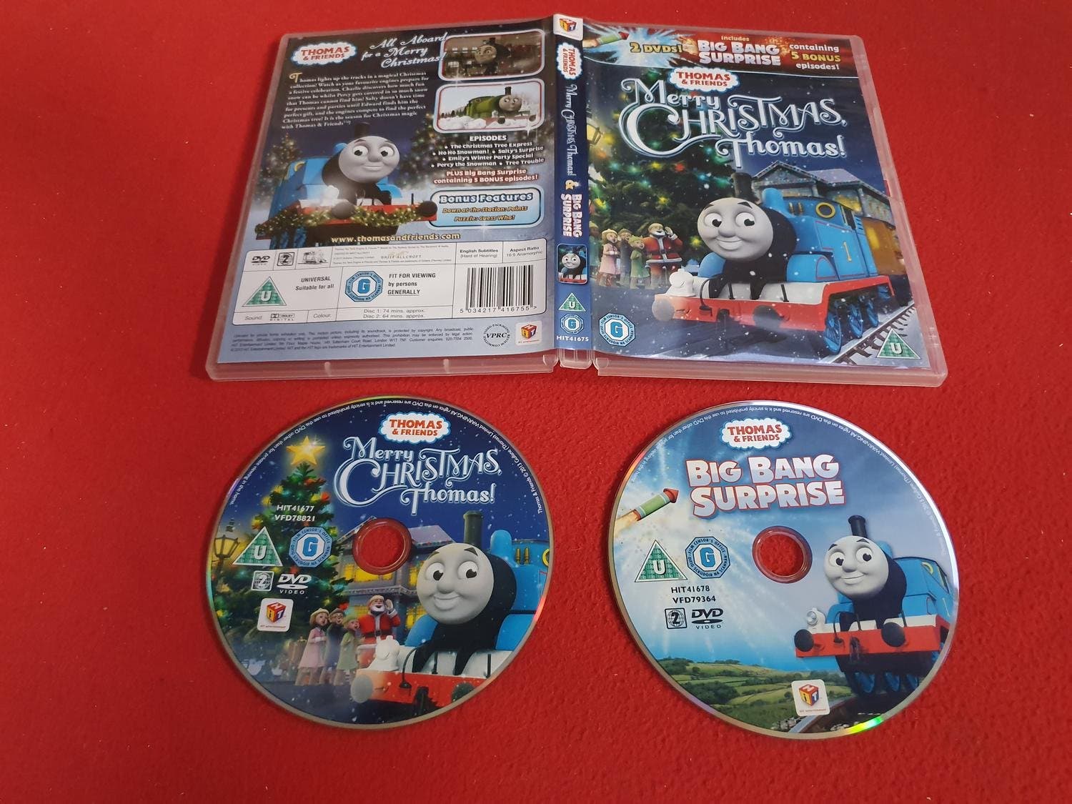THOMAS & FRIENDS MERRY CHRISTMA.. | Köp från game-world på Tradera ...