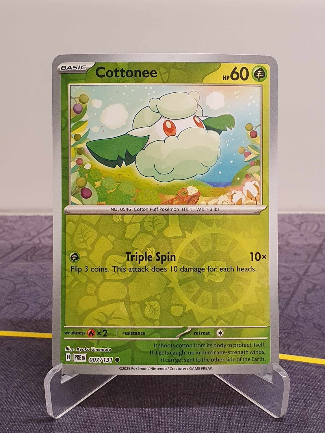 COTTONEE 007/131 - Reverse Holo - Prismatic Evo.. | Köp på Tradera ...
