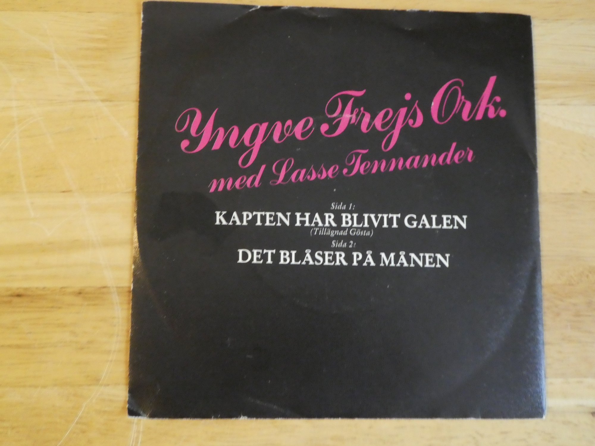 YNGVE FREJS ORK. med LASSE TE.. | Köp från swedishvinyl på Tradera ...