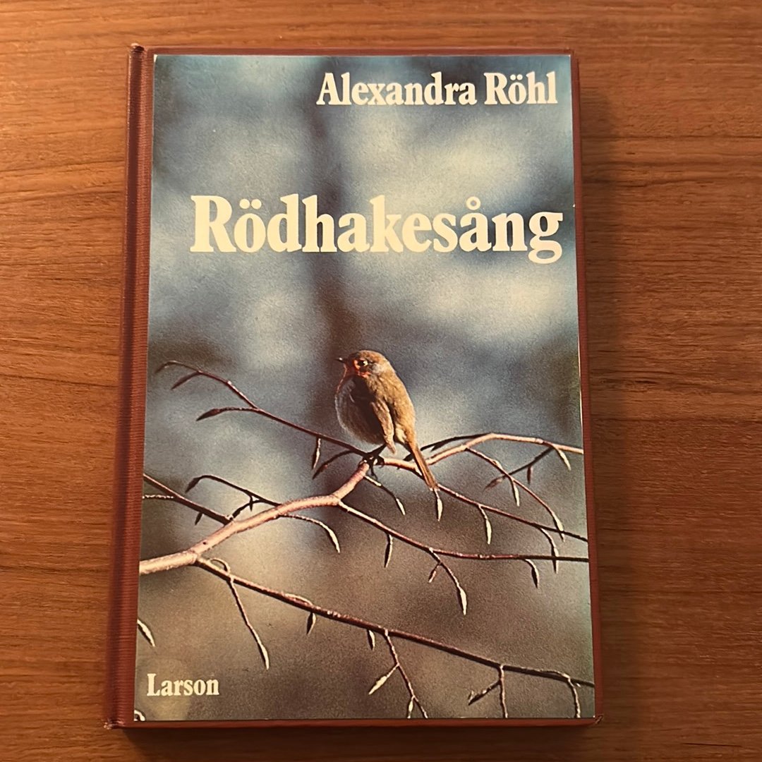Rödhakesång av Alexandra Röhl, 1974 | Köp på Tradera (710528508)