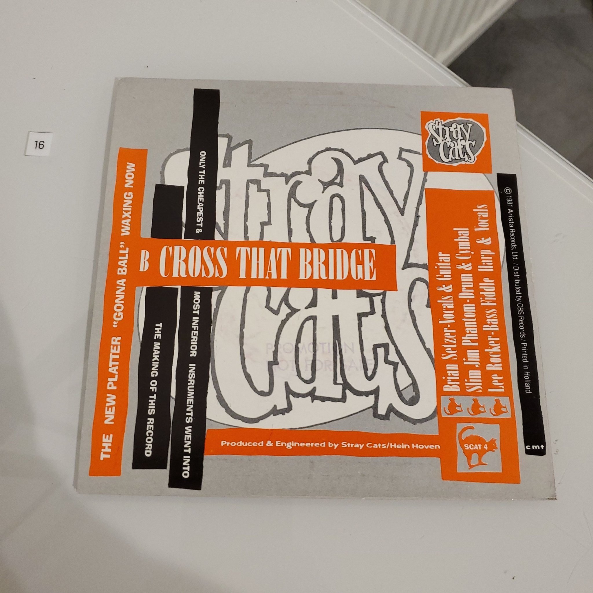 Stray Cats - Cross That Bridge / You Don't Beli.. | Köp på Tradera ...