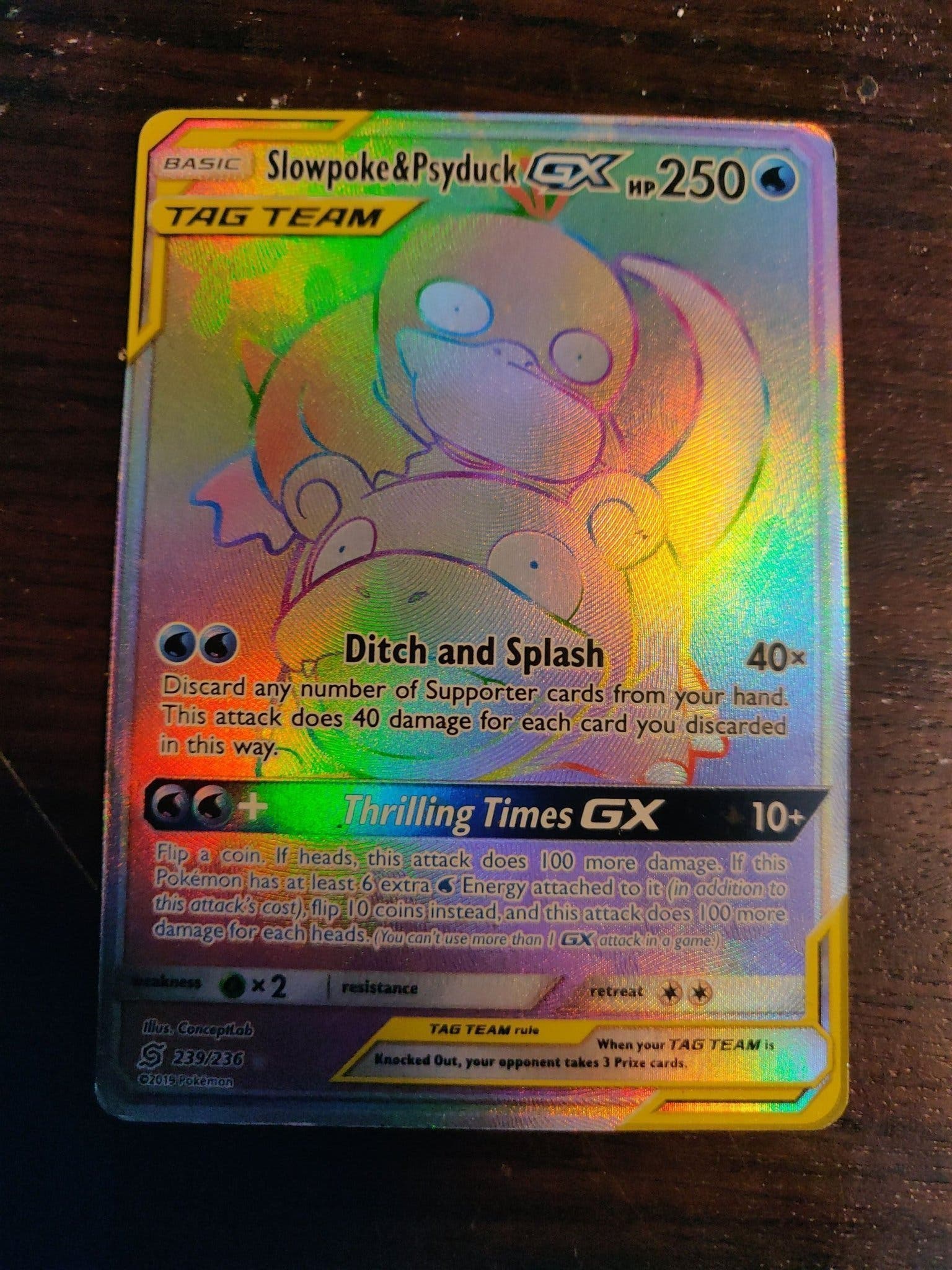 Se Produkter Som Liknar Slowpokeandpsyduck Gx Tag Team På Tradera 635905539