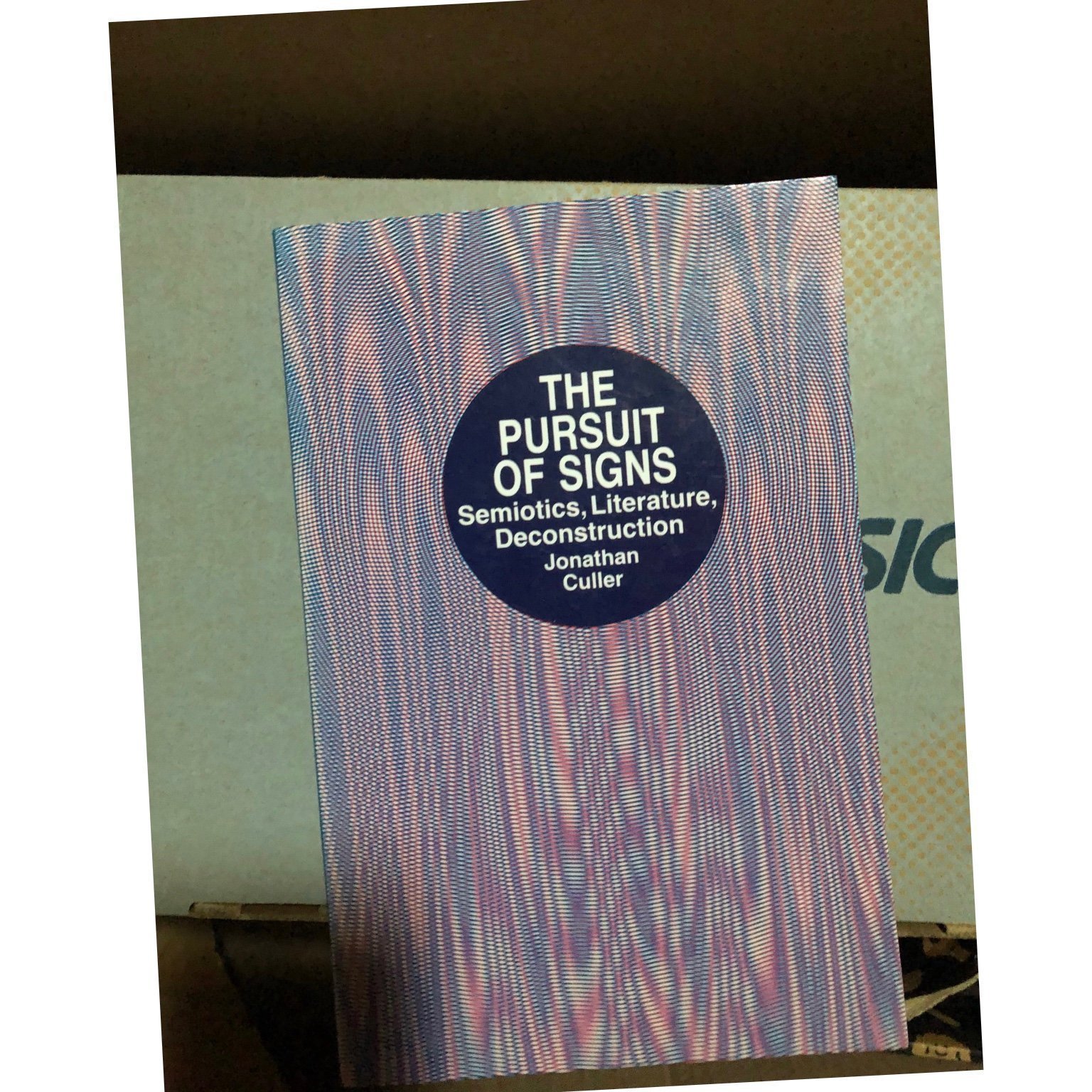 The Pursuit of Signs: Semiotics, Literature, De.. | Köp på Tradera ...