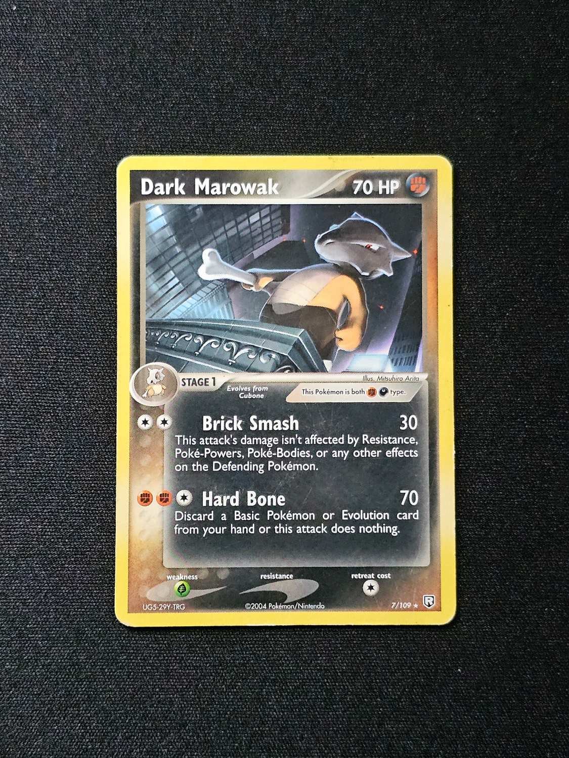 Se produkter som liknar Dark Marowak 7/109 - EX Team .. på Tradera ...