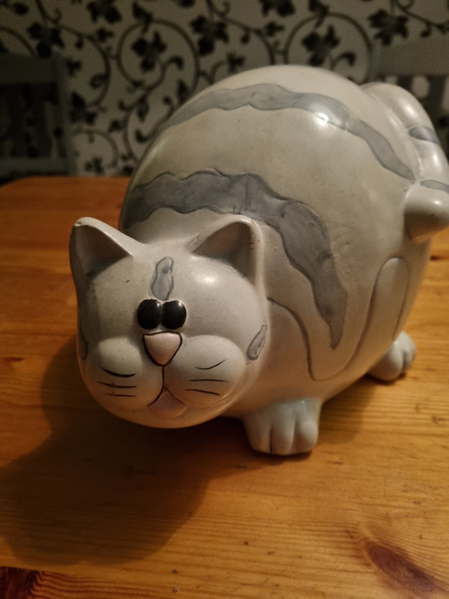 Keramisk Katt Figur | Köp på Tradera (697465779)