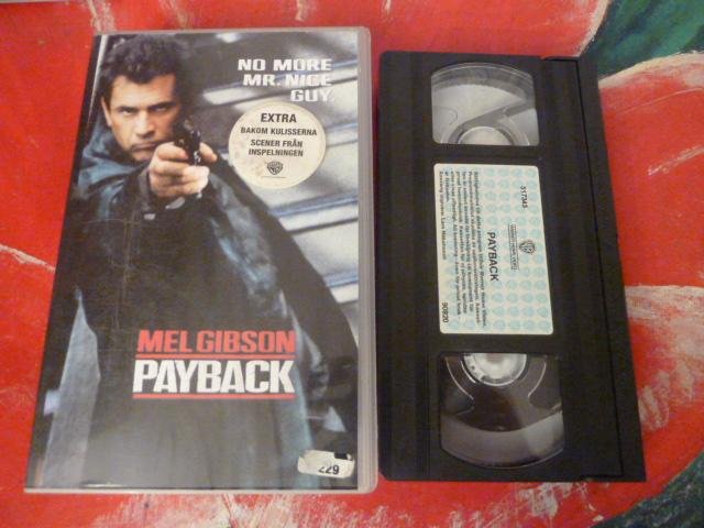 PAYBACK, VHS, FILM, ACTION, S.. | Köp från keepeer14488 på Tradera ...