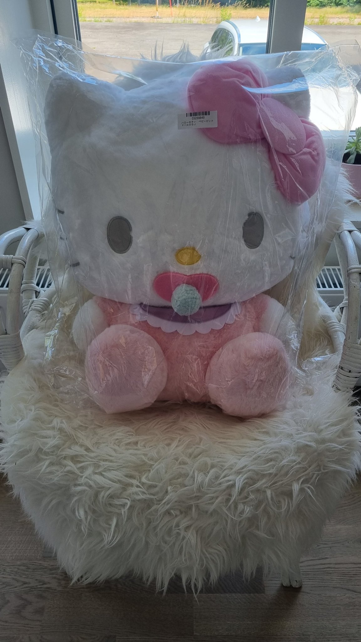 SANRIO Hello Kitty Baby Pink Doll GGJ BIG Plush.. | Köp på Tradera ...