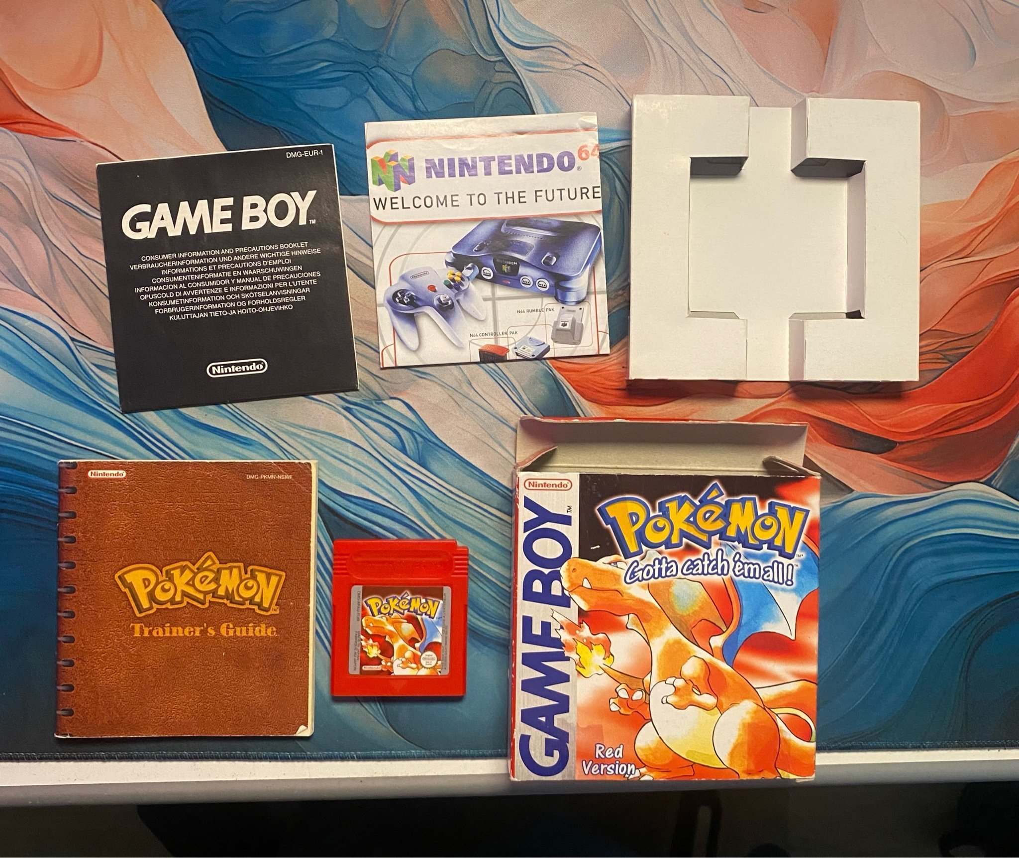 Pokémon Red Version - Game Boy EXTREMT FINT SKICK | Köp på Tradera ...