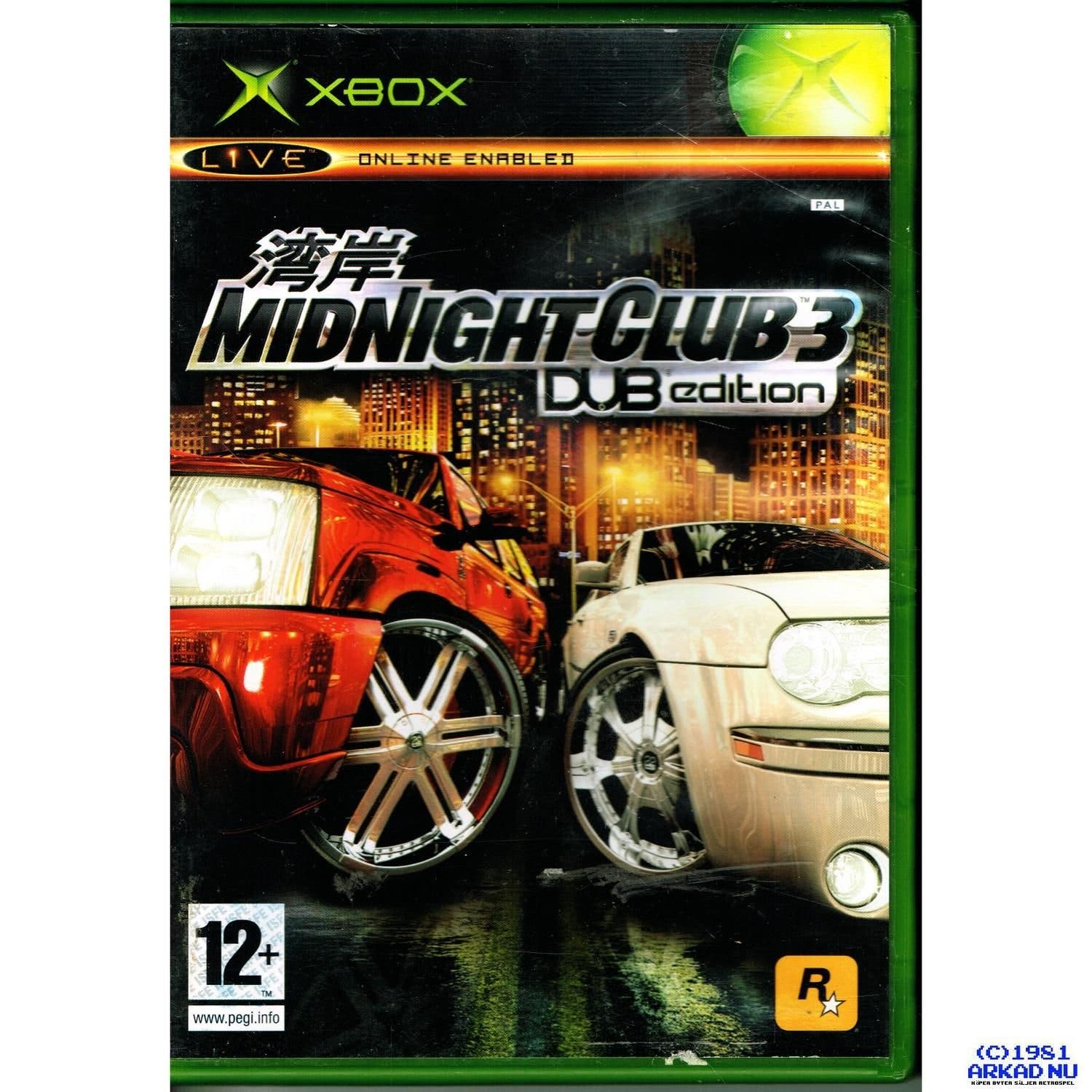 MIDNIGHT CLUB 3 DUB EDITION XBOX | Köp från arkadnu på Tradera (710353641)