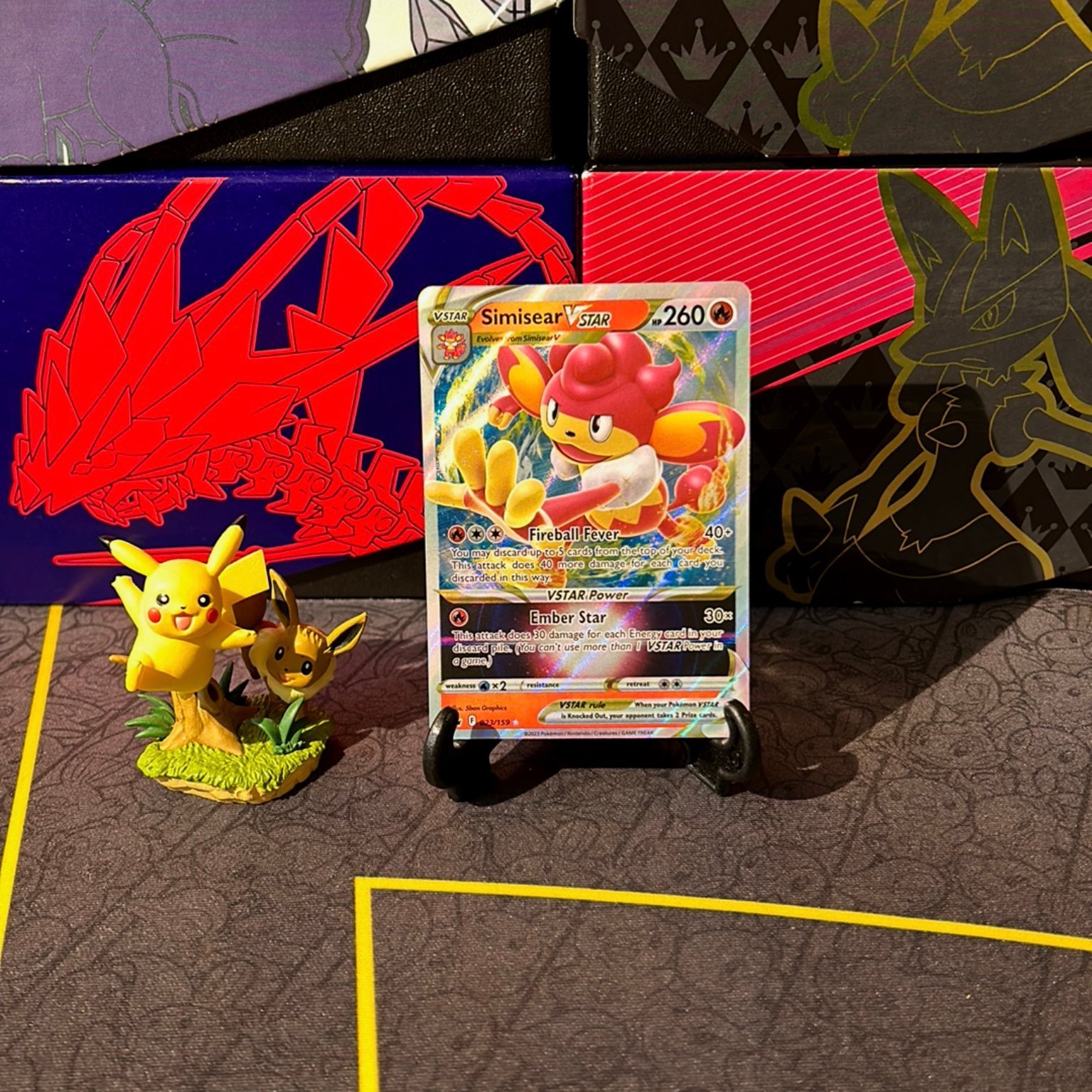 Se produkter som liknar Pokémon - Simisear VSTAR #023.. på Tradera ...