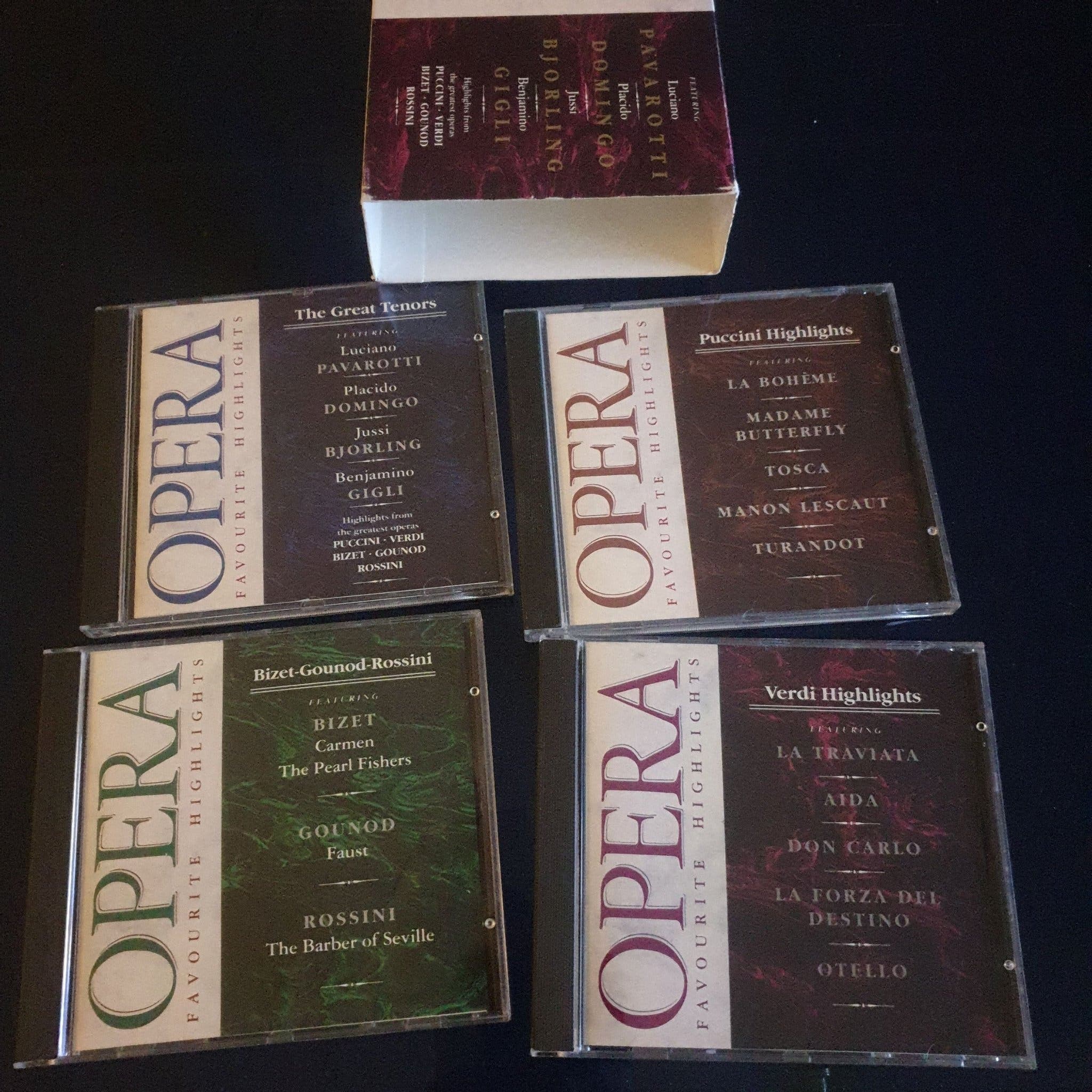 Opera Favourite Highlights - 4 CD Box Set | Köp på Tradera (661721143)