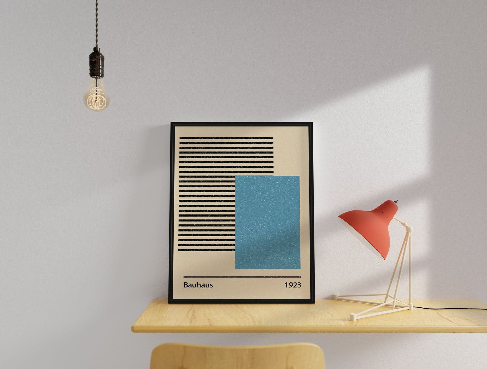 Bauhaus 70x100cm Poster | Köp från posterinc på Tradera (707623964)