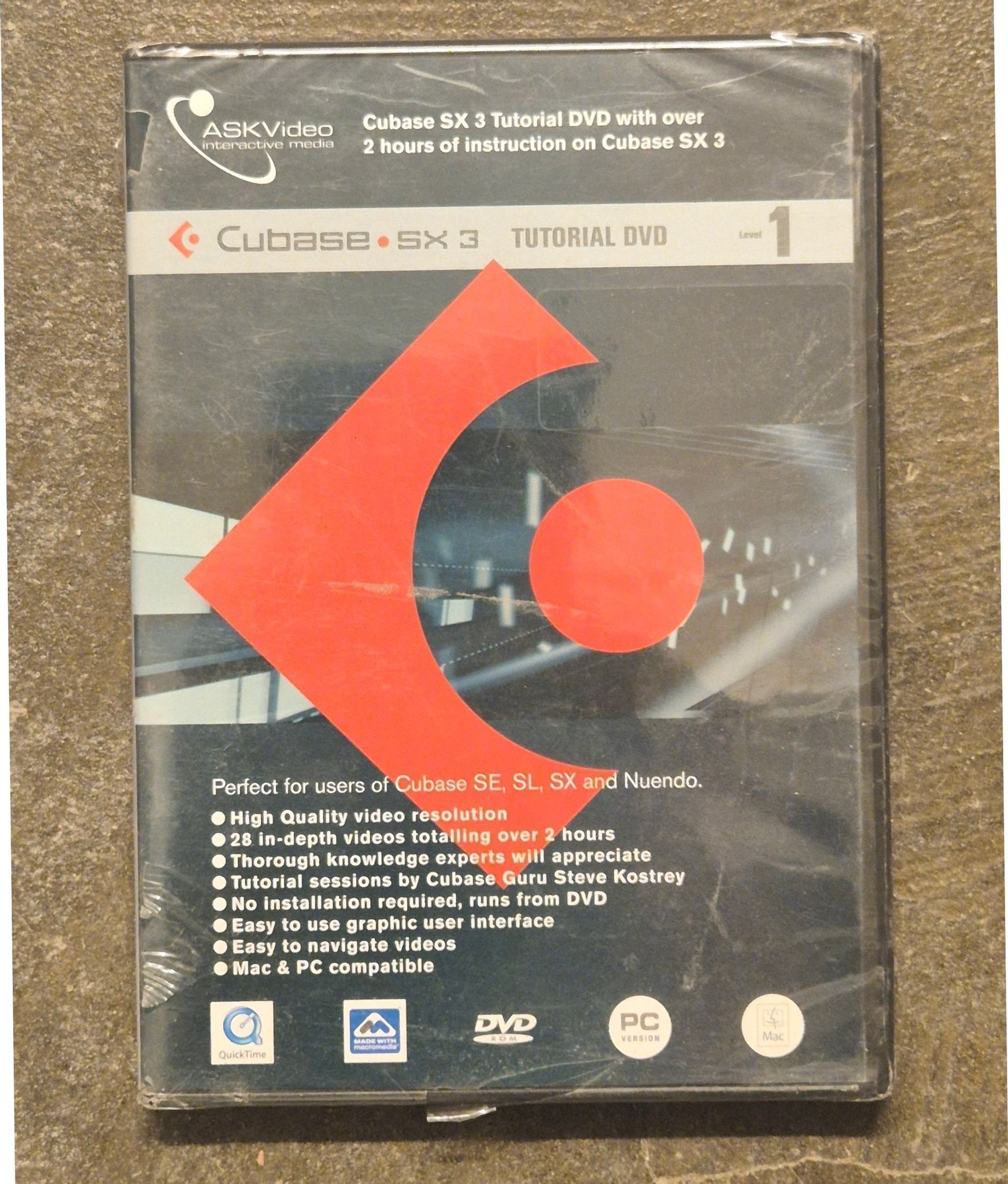 Cubase SX3 Tutorial DVD Level 1 | Köp på Tradera (710807339)