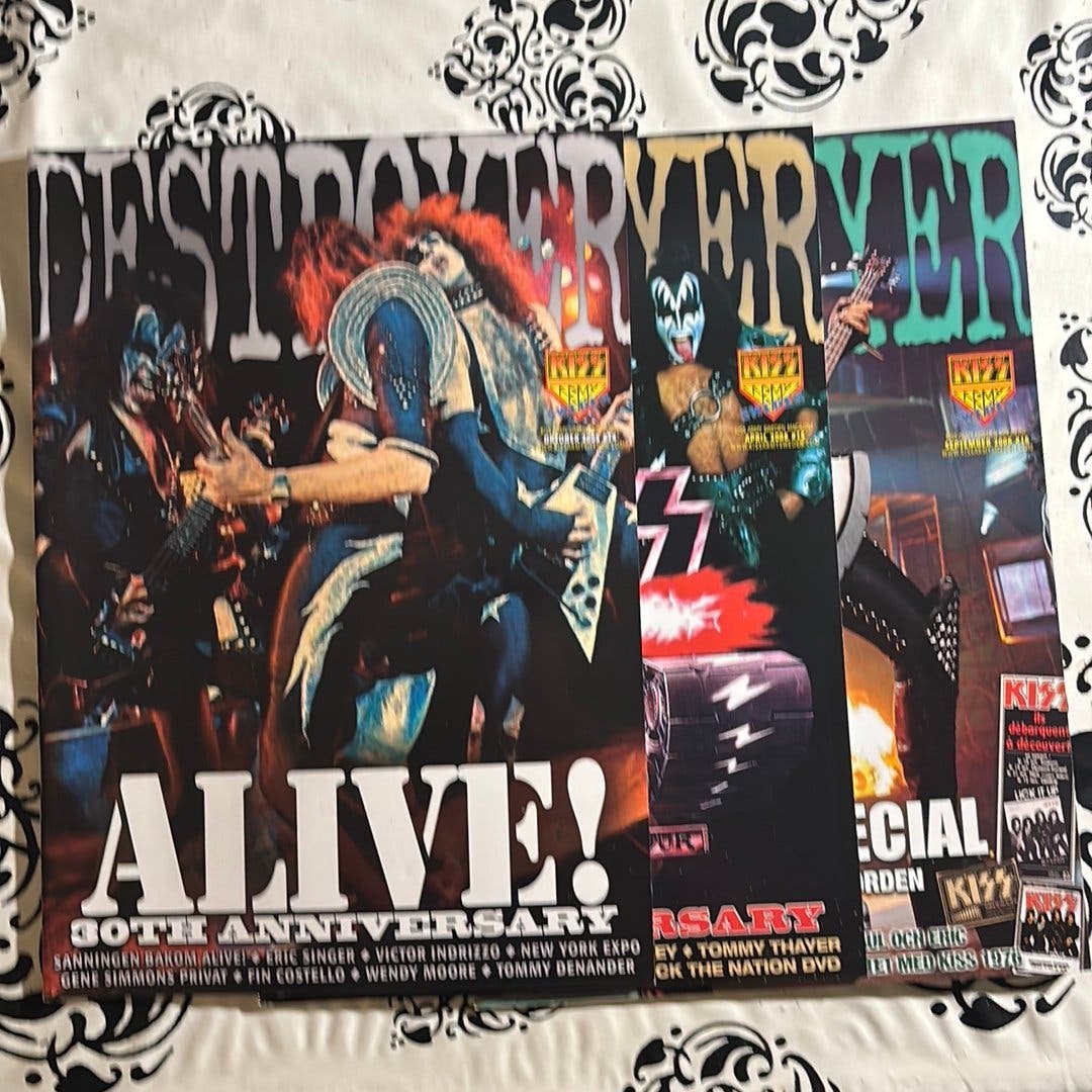 KISS Army Sweden Magazine - Destroyer - Tidning.. | Köp på Tradera ...