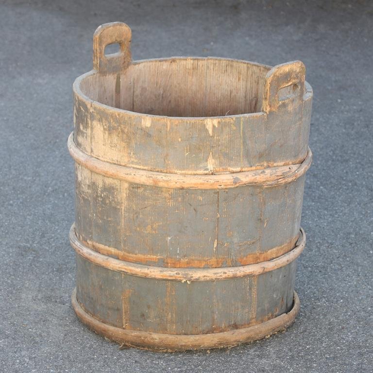 Hink i trä - Trähink - Allmo.. | Köp från Auktionsbyra på Tradera ...