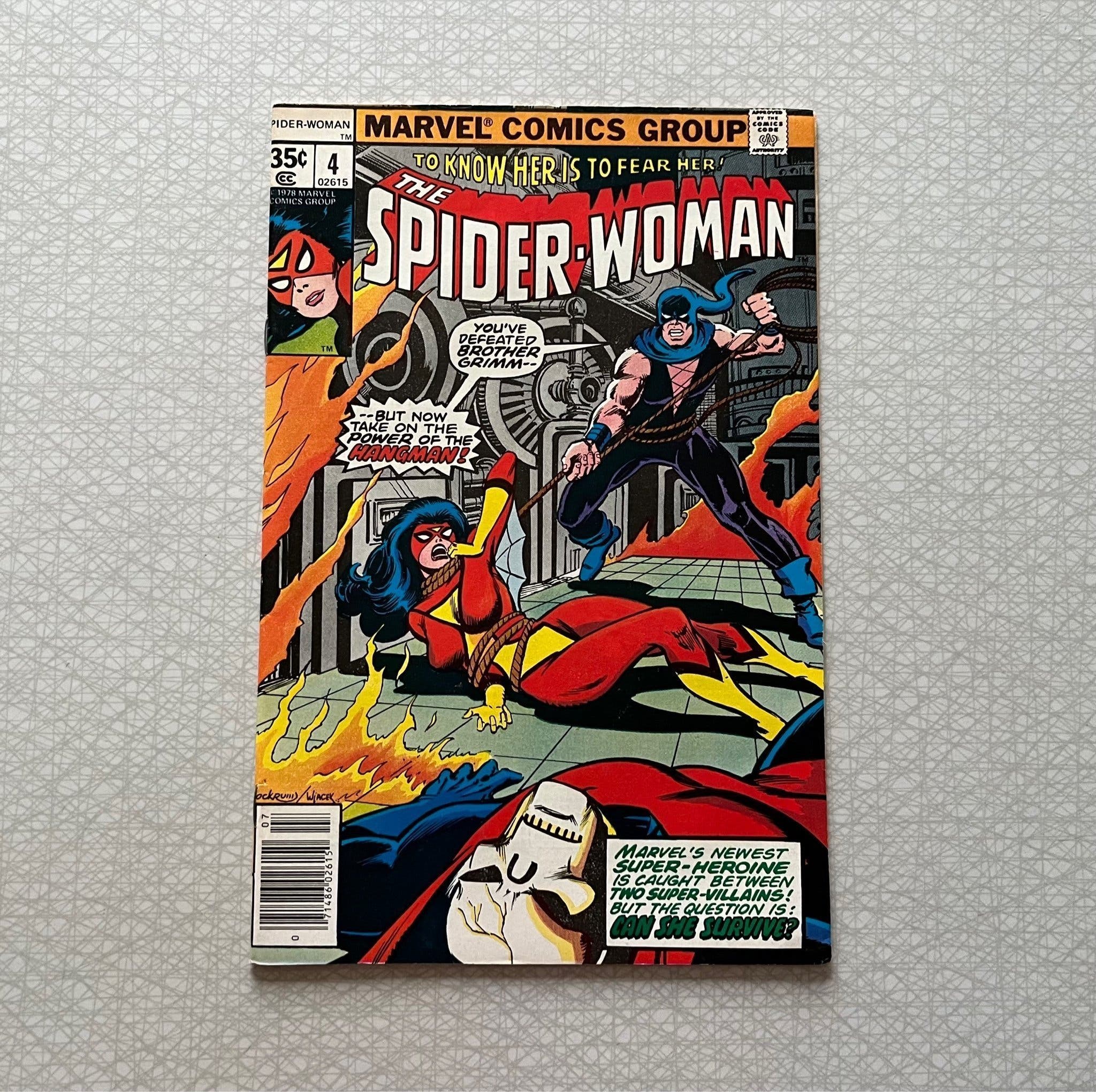 Se produkter som liknar Spider-Woman #4, 1978 i fint .. på Tradera ...