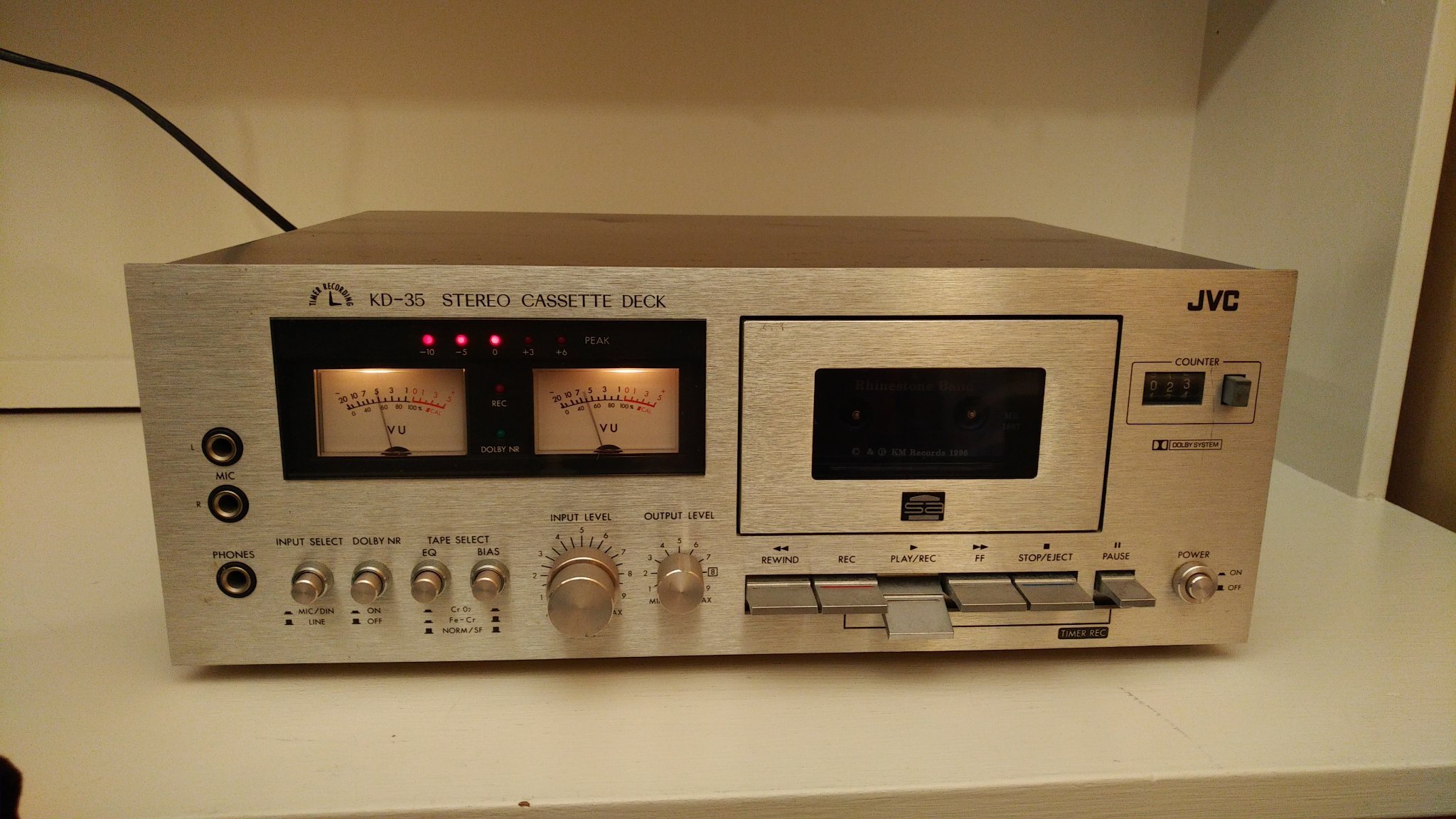Jvc Kd 35 Kassettdäck Vintage Japantillverkad 1 407036168 ᐈ Köp På