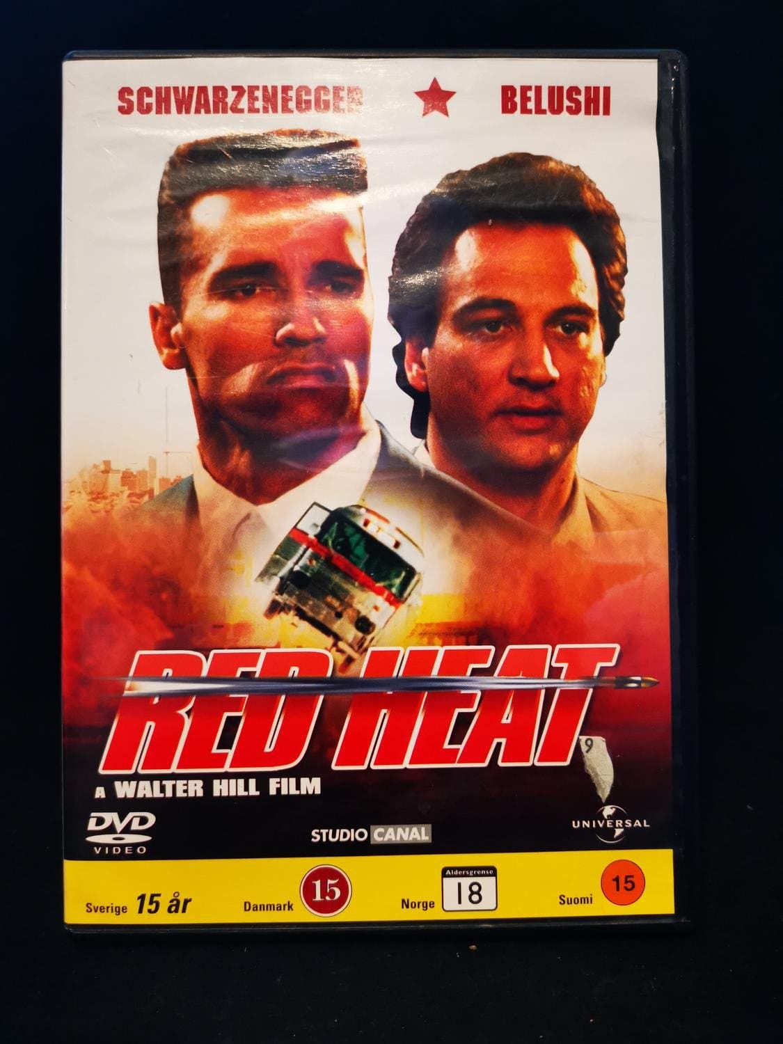 Red Heat (DVD) Arnold Schwarzenegger/Walter Hil.. | Köp på Tradera ...
