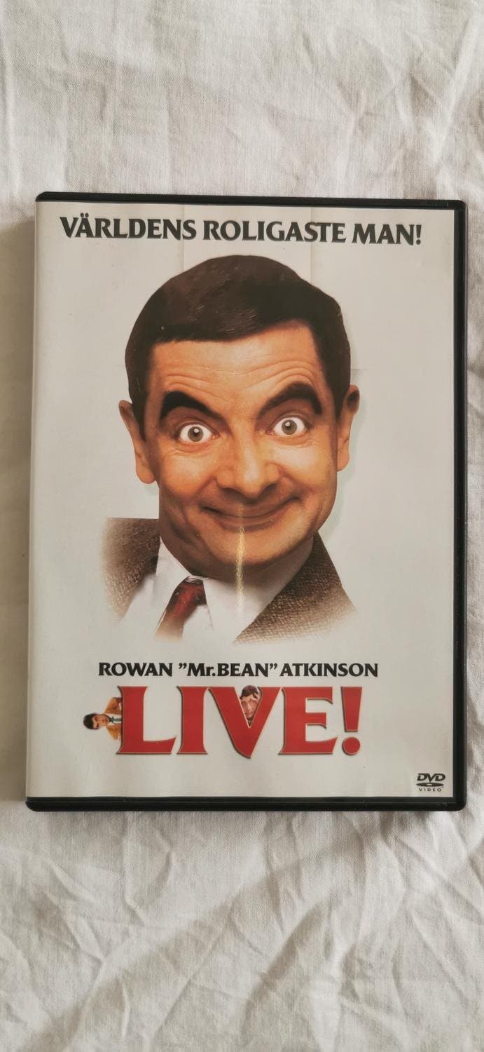 DVD-Film: Rowan "Mr. Bean" Atkinson LIVE! | Köp på Tradera (404015754)