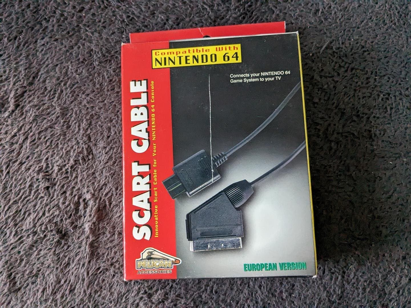 N64 Nintendo 64 Pelican Scart Ca.. | Köp från Spelerill på Tradera ...