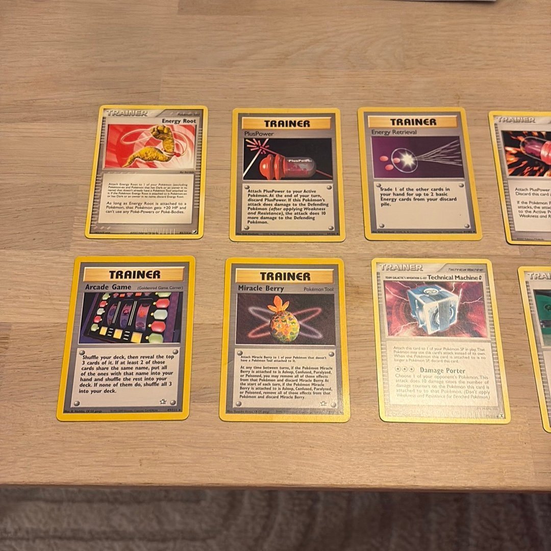 Pokémon Trainer Kort | Köp på Tradera (712594139)