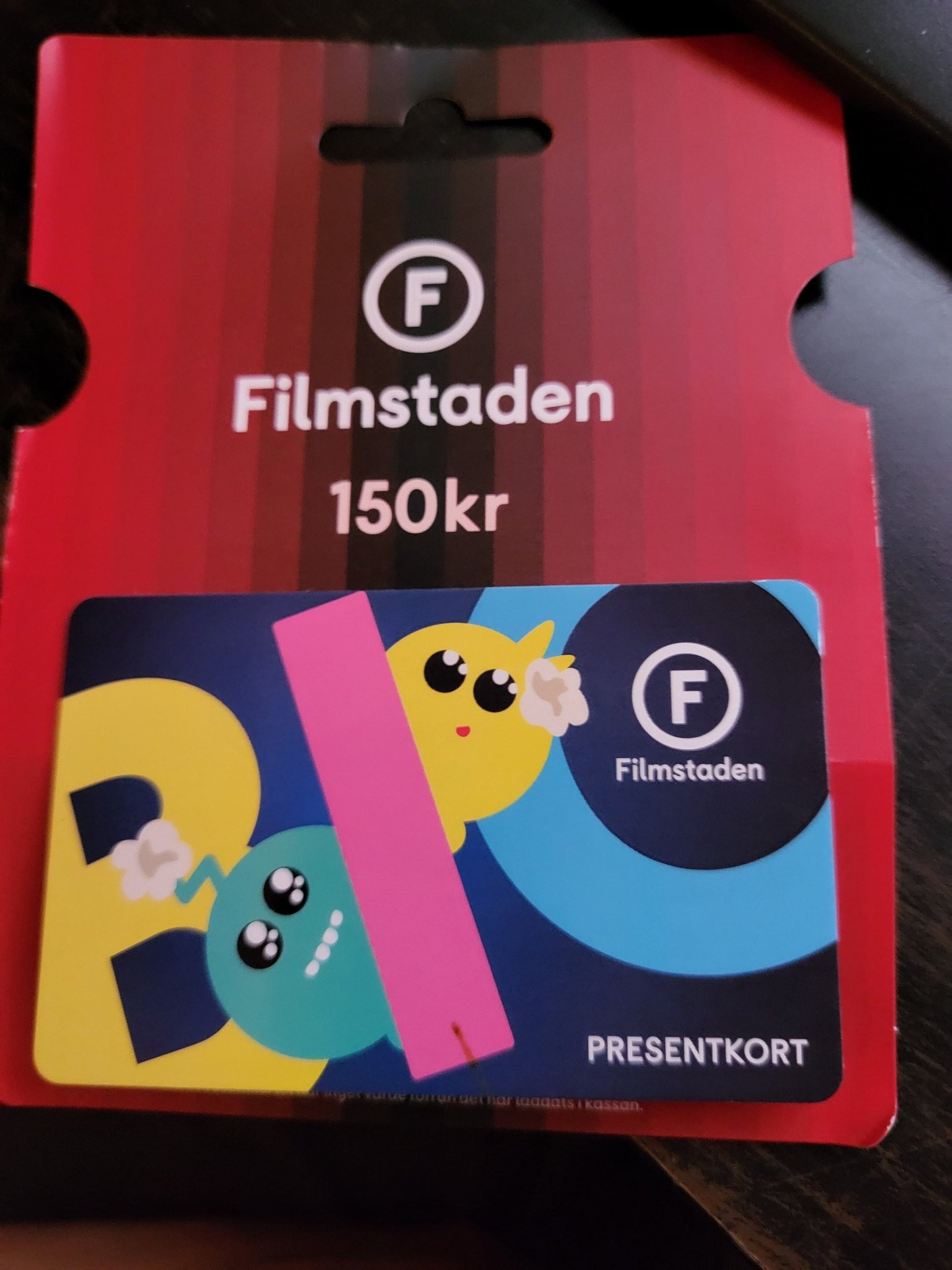 Presentkort på filmstaden | Köp på Tradera (568554957)