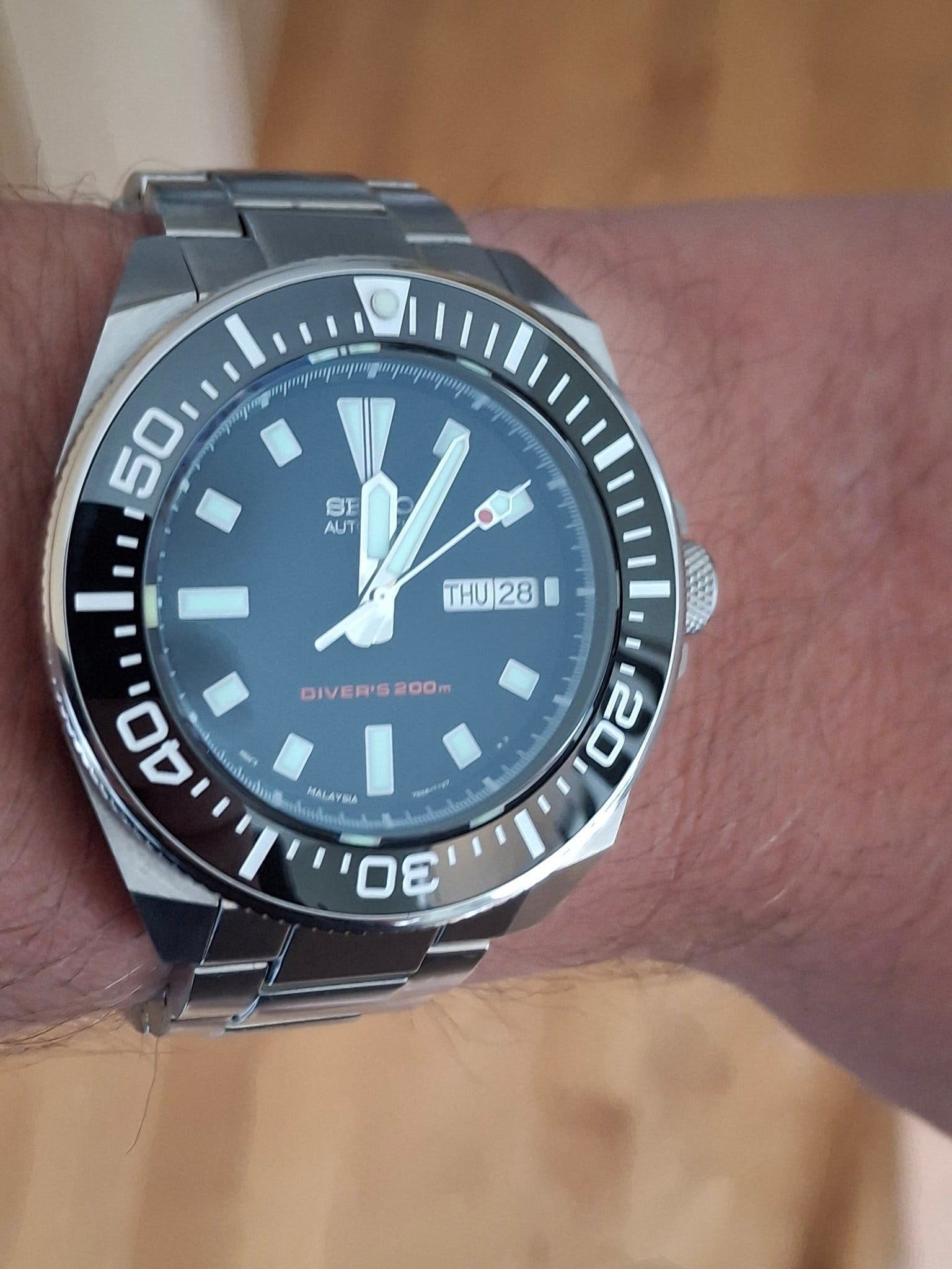 Seiko SKX173 Samurai mod | Köp på Tradera (690467532)