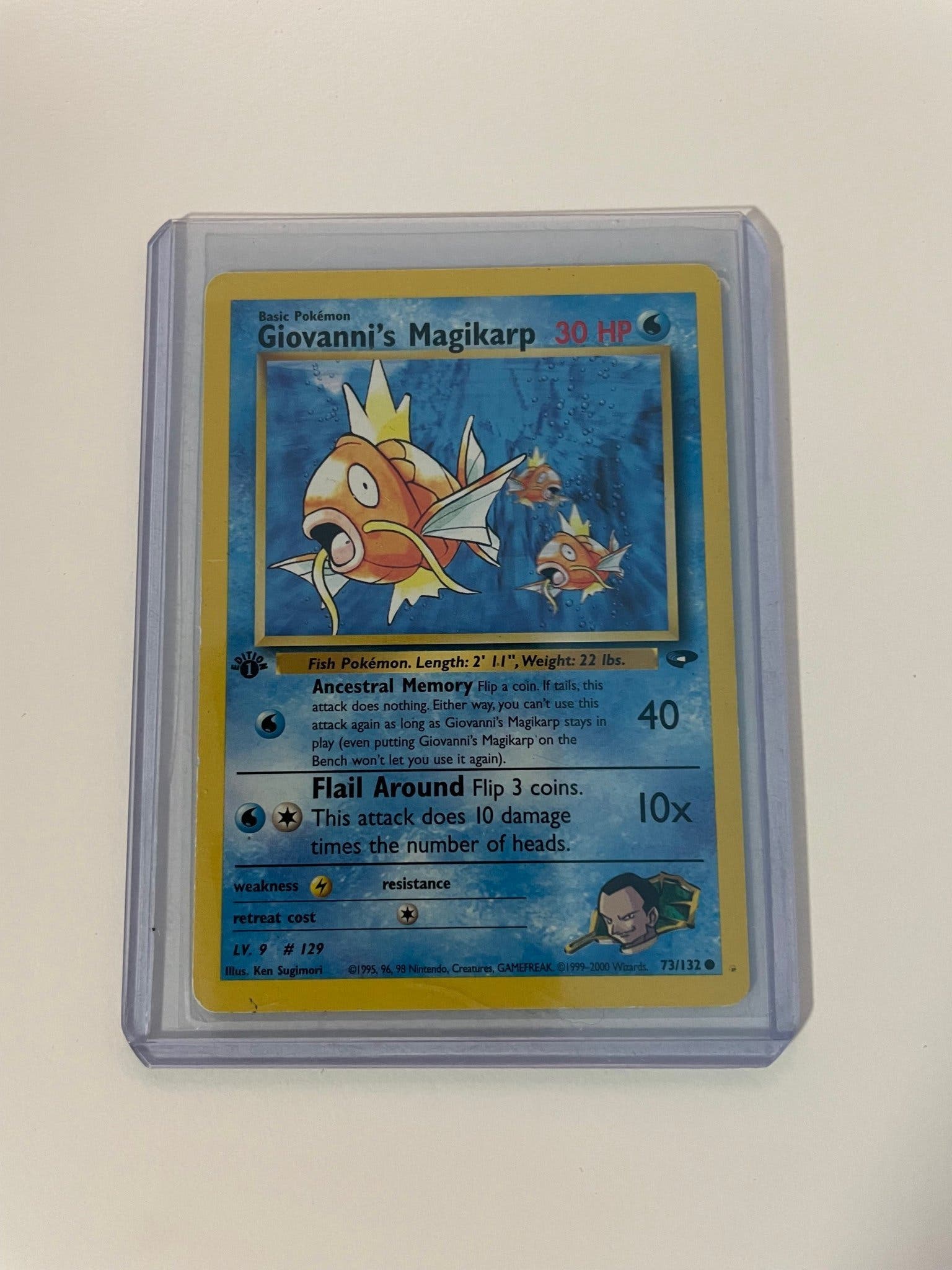 Se produkter som liknar Giovanni's Magikarp - Pokémon.. på Tradera ...