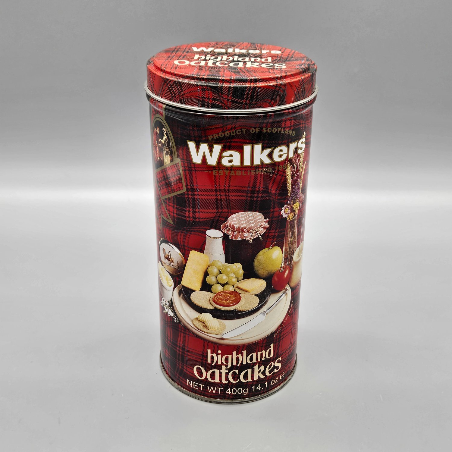 Plåtburk med lock - Walkers.. | Köp från SakLetarHyllan på Tradera ...