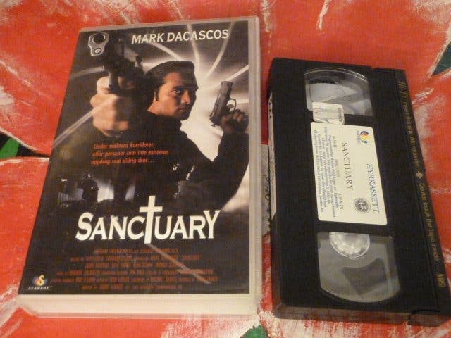 VHS, SANCTUARY, FILM, ACTION | Köp från keepeer14488 på Tradera (636662539)