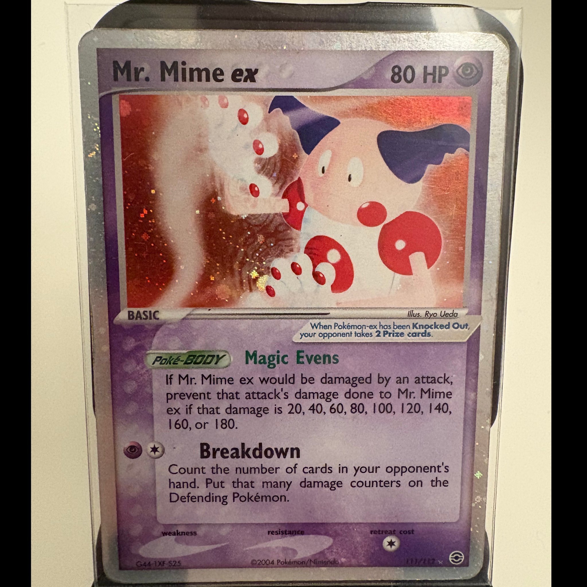 Mr. Mime ex 111/112 - Pokemon Fire Red & Leaf G.. | Köp på Tradera ...