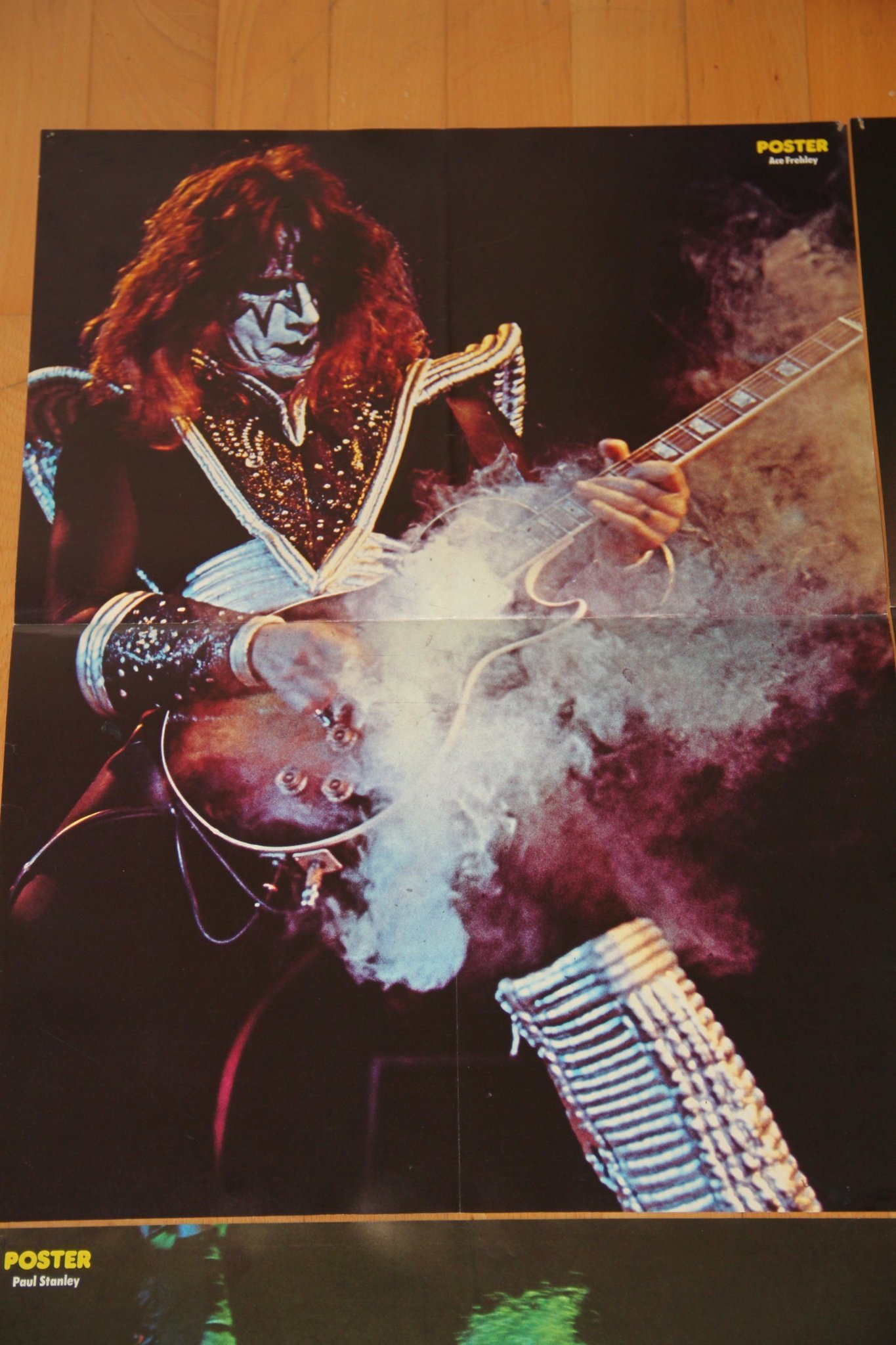 Plansch affisch poster Kiss Ace Frehley från ti.. | Köp på Tradera ...