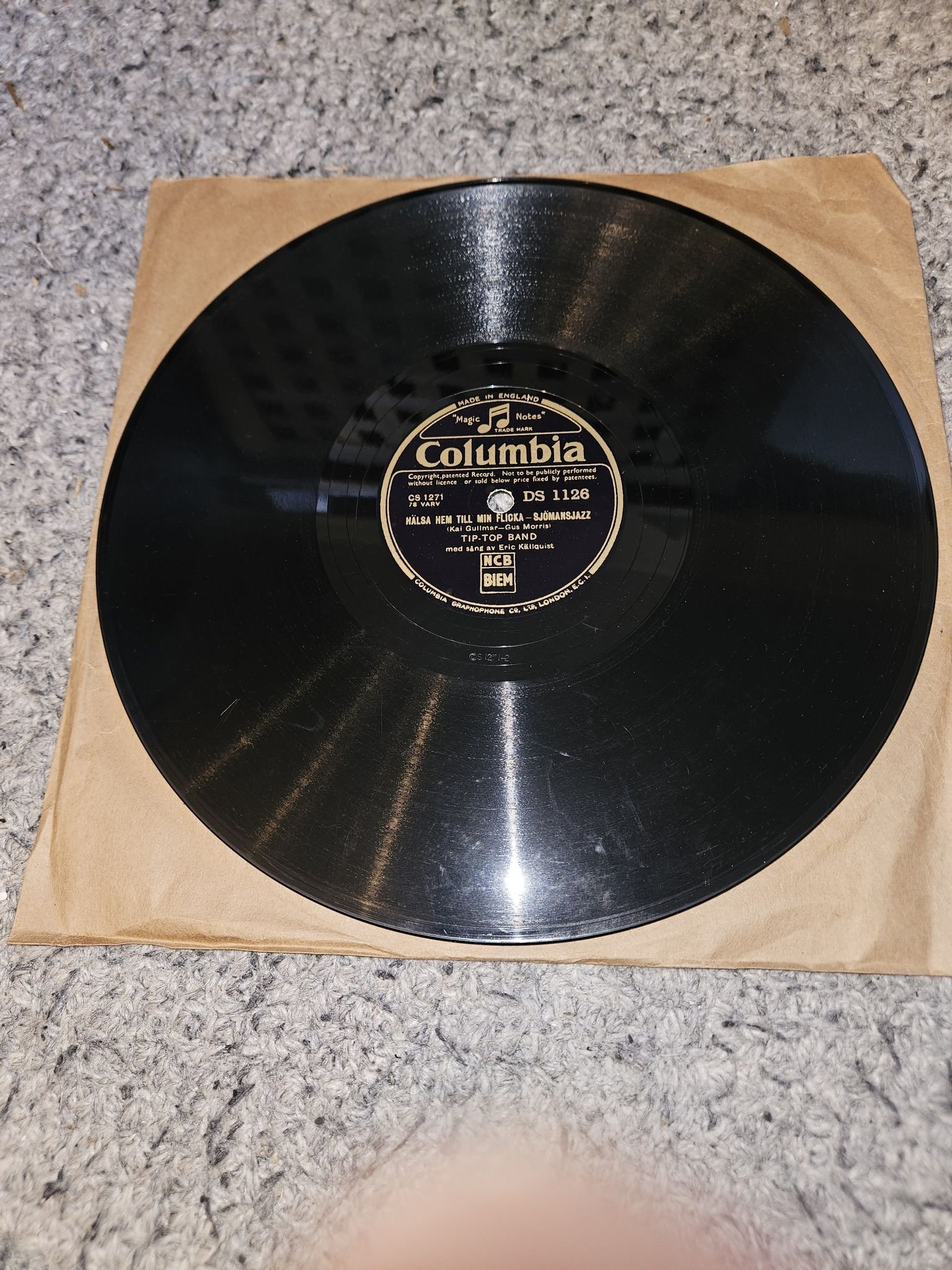 Stenkaka: En Droppe i havet/Hälsa hem till min .. | Köp på Tradera ...