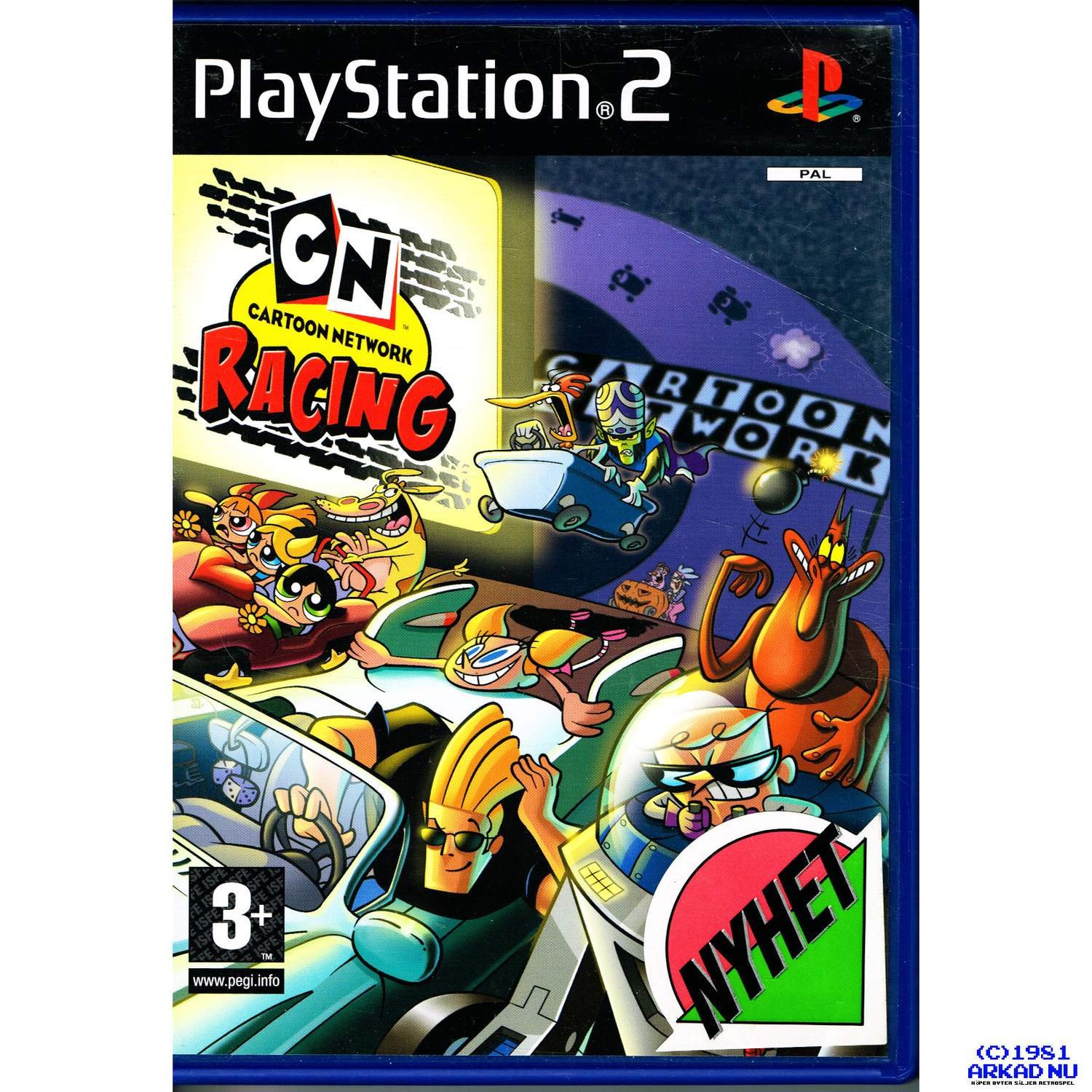 CARTOON NETWORK RACING PS2 | Köp från arkadnu på Tradera (548870271)