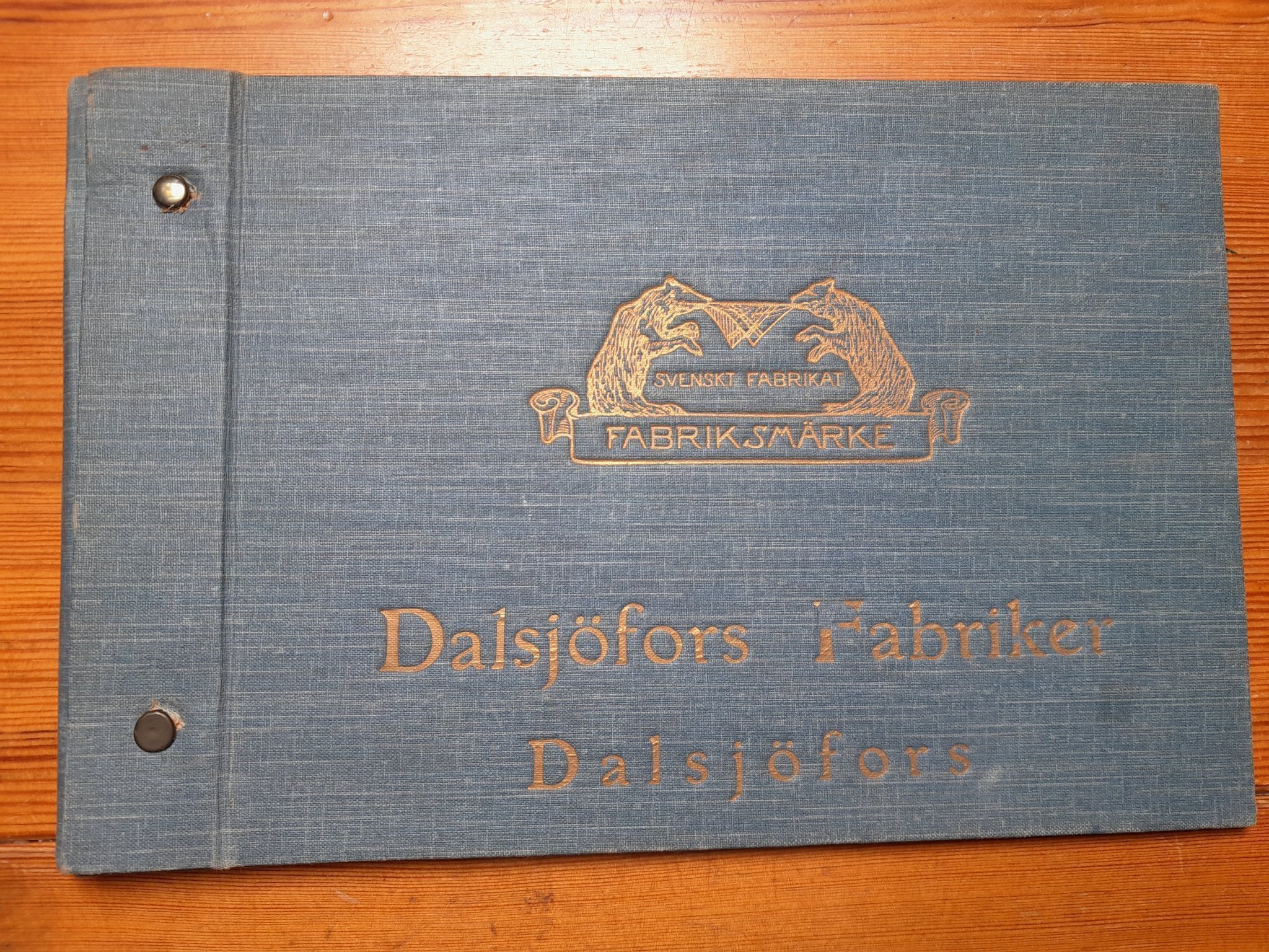 Gammalt pärm för katalog reklam ? Fr Dalsjöfors.. | Köp på Tradera ...